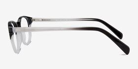 Split Round Clear Black Full Rim Eyeglasses | Eyebuydirect