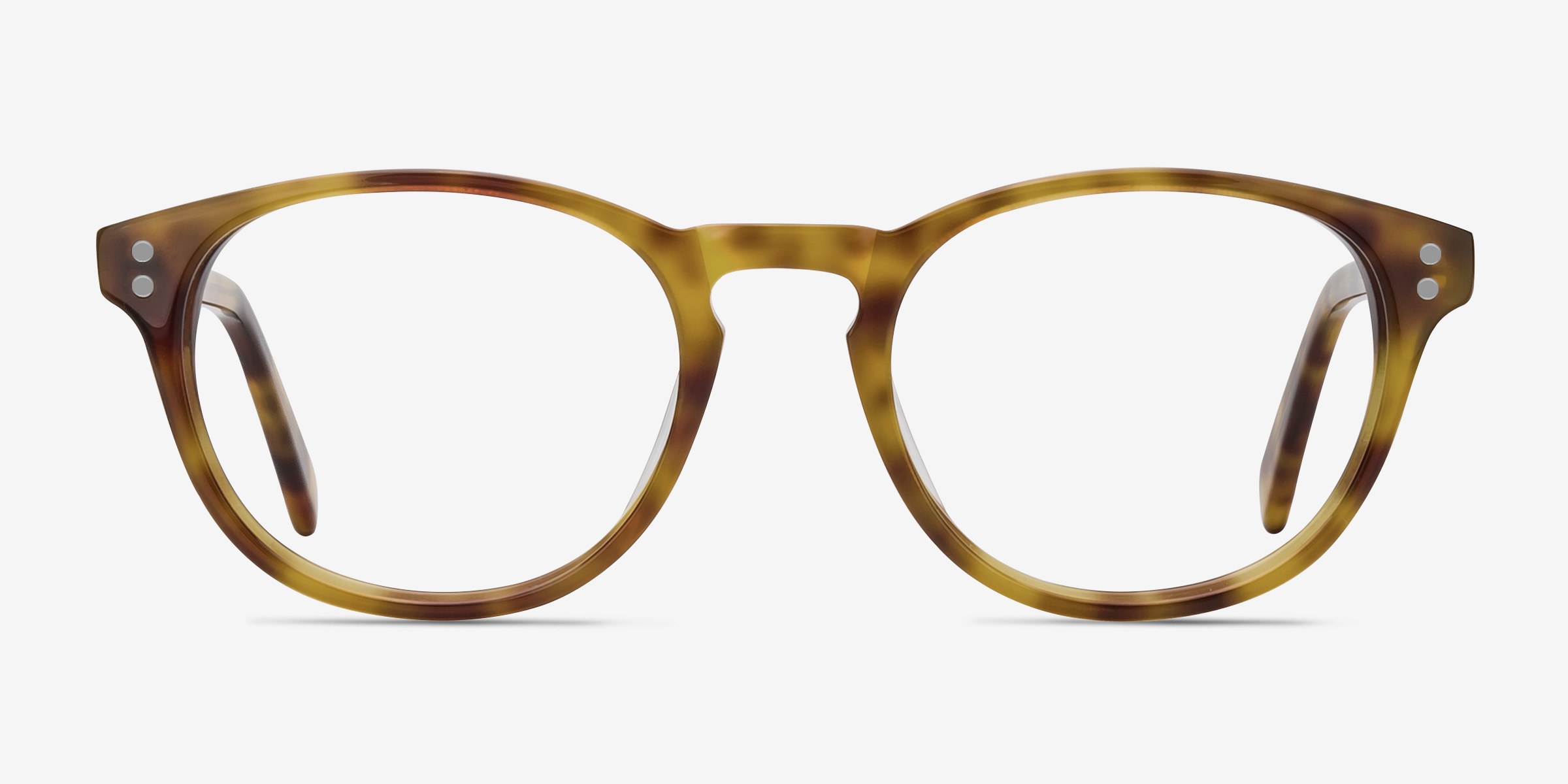 Split Round Tortoise Full Rim Eyeglasses | Eyebuydirect