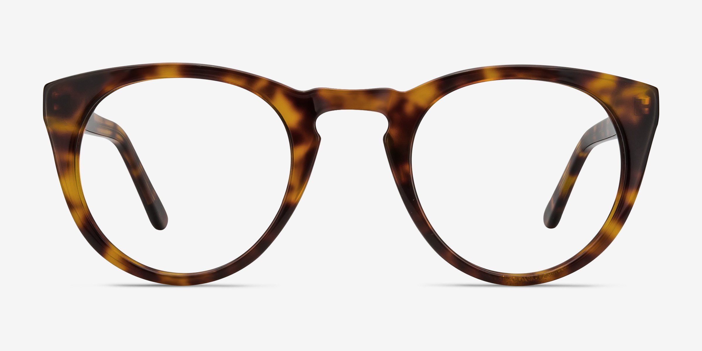 Lynx Round Tortoise Glasses for Women | Eyebuydirect