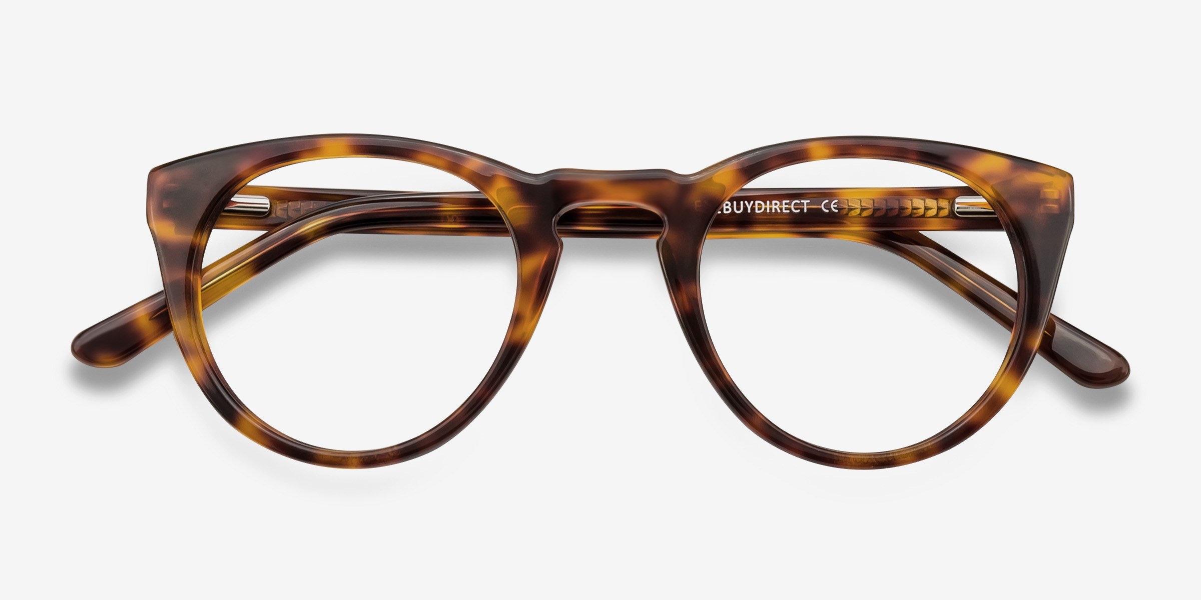 Lynx Round Tortoise Glasses for Women | Eyebuydirect