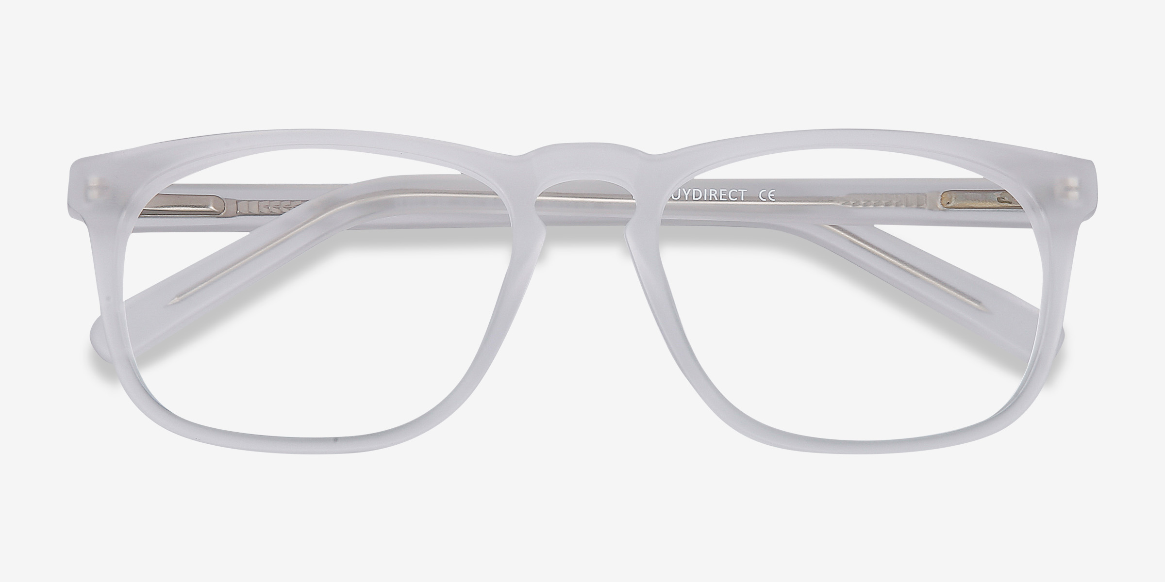 Rhode Island Rectangle Matte Clear Full Rim Eyeglasses Eyebuydirect