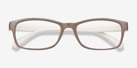 Danny Rectangle Brown Full Rim Eyeglasses | Eyebuydirect