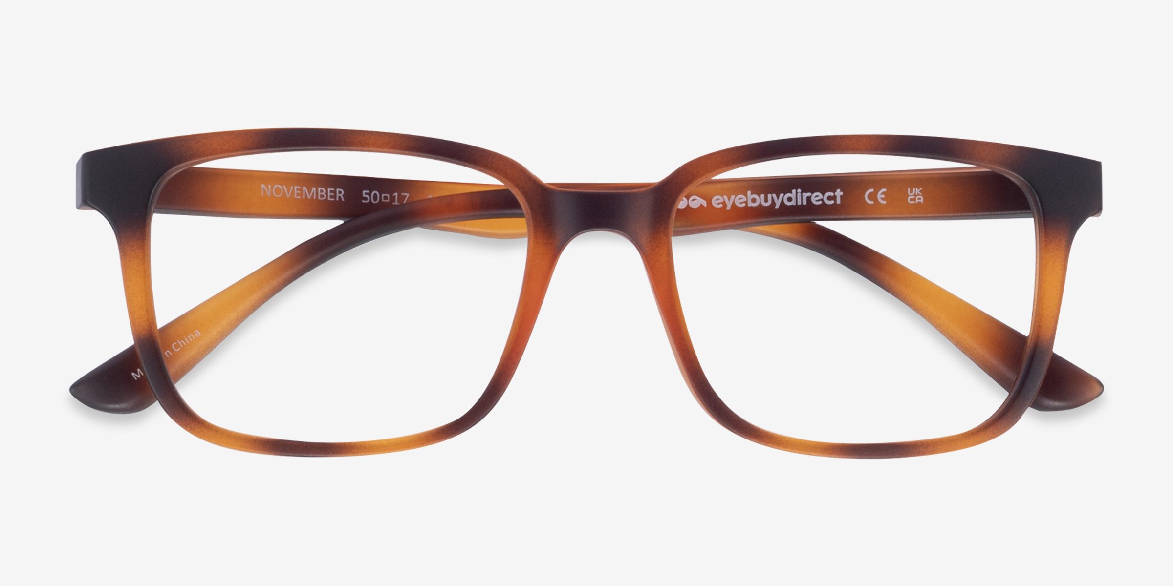 November Rectangle Tortoise Full Rim Eyeglasses Eyebuydirect Canada