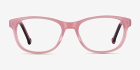 Nifty Rectangle Pink Glasses For Kids | Eyebuydirect