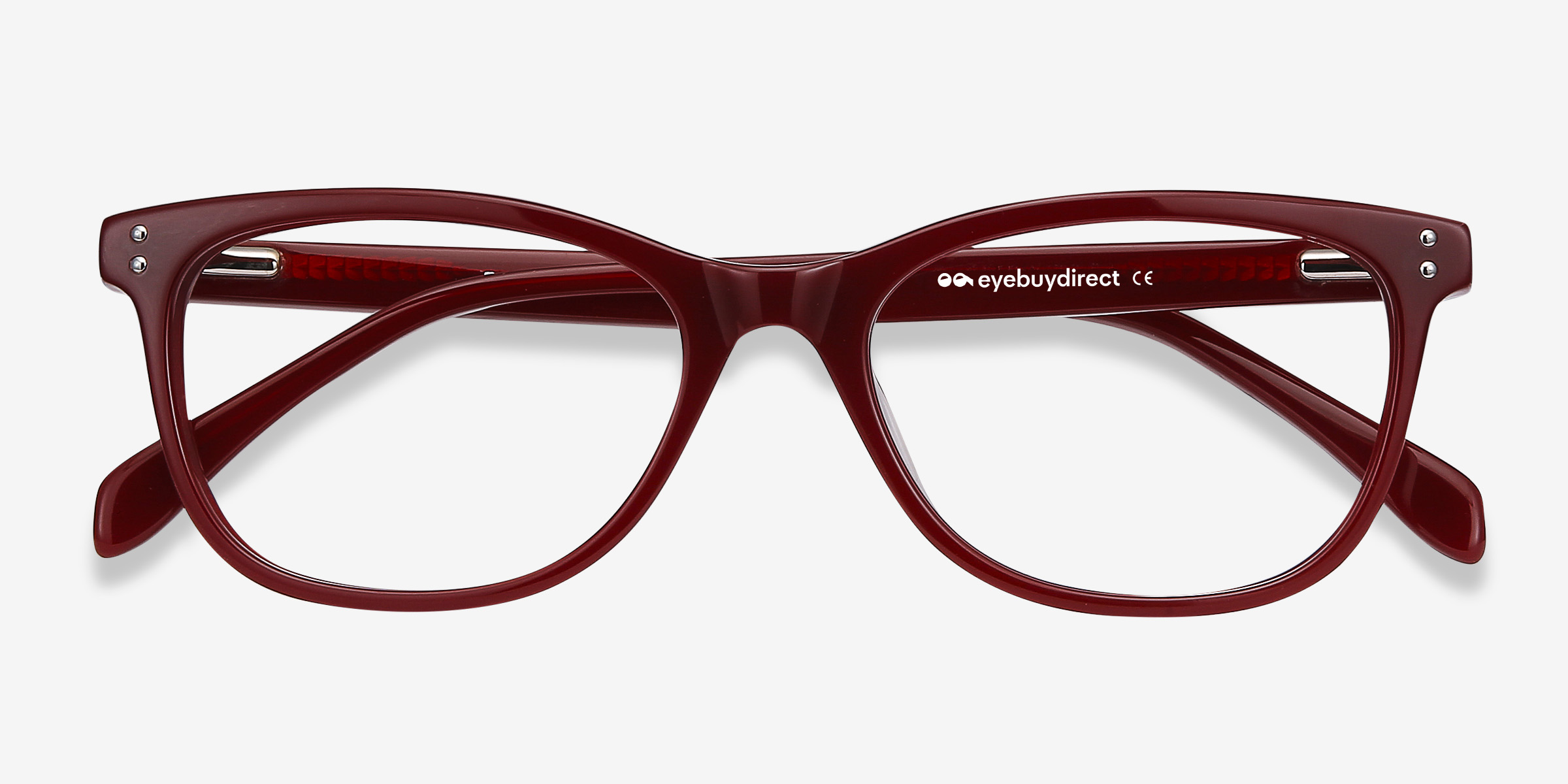 Prodigy Cat Eye Burgundy Glasses for Women | Eyebuydirect