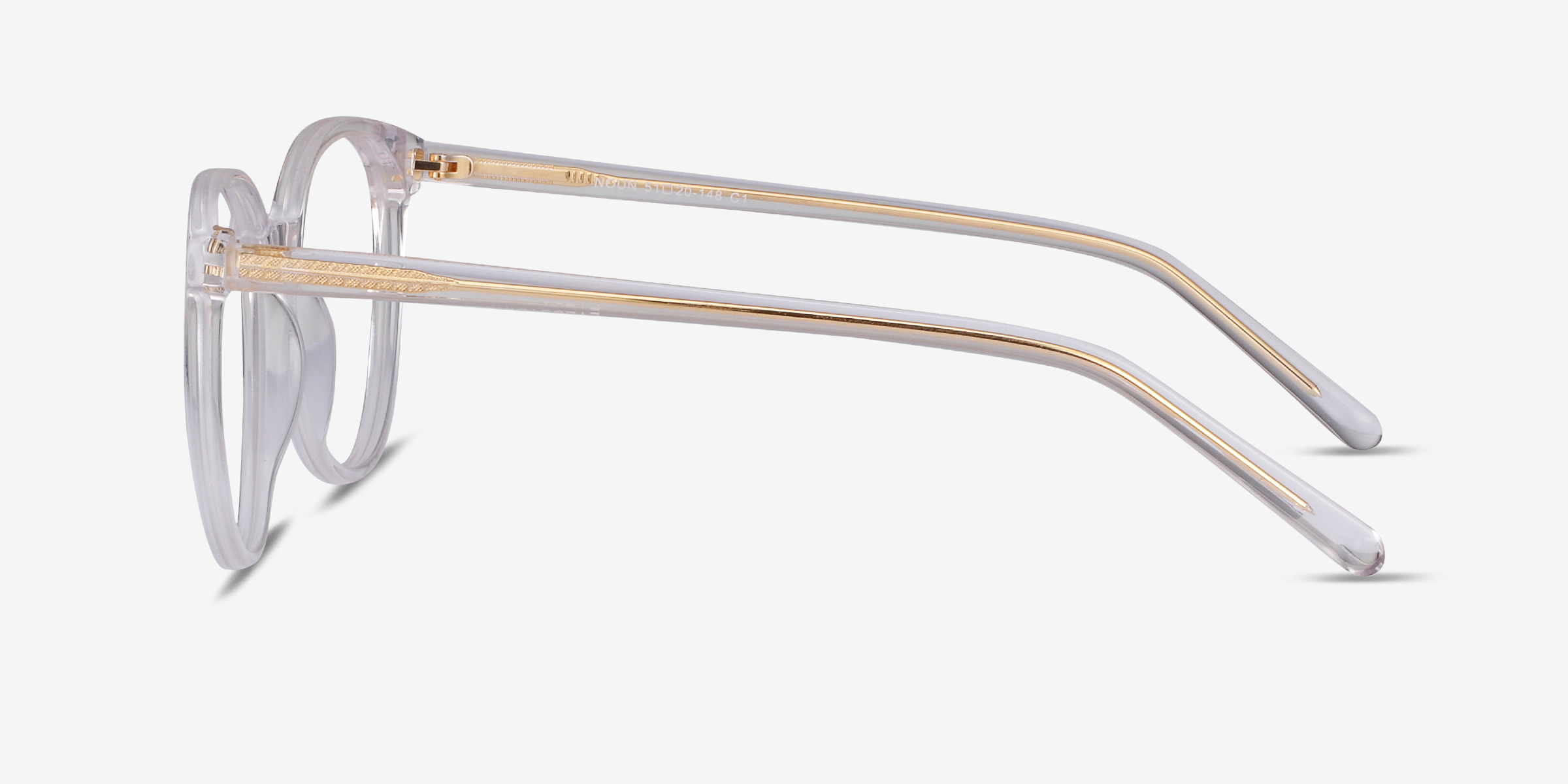 Noun Round Clear Glasses for Women | Eyebuydirect Canada