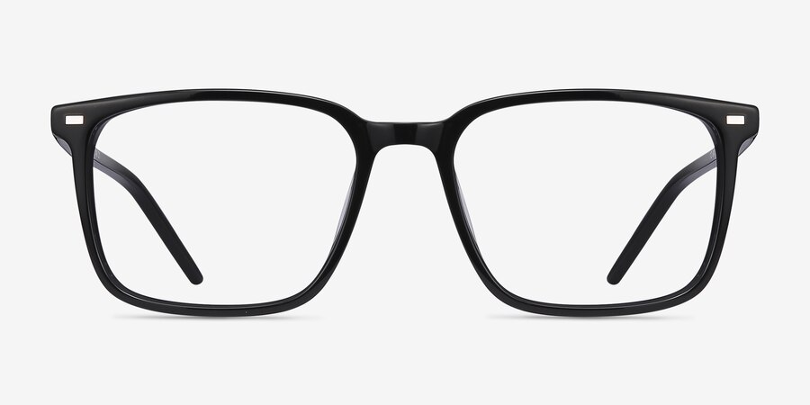 Chief Rectangle Black Glasses for Men | Eyebuydirect