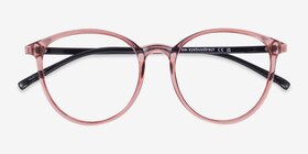 Macaron Round Clear Pink Glasses for Women | Eyebuydirect