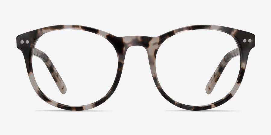 Primrose Round Ivory Tortoise Glasses for Women | Eyebuydirect