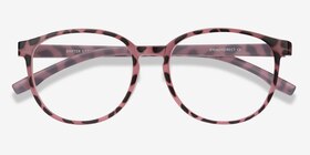 Shifter Square Pink Tortoise Glasses for Women | Eyebuydirect