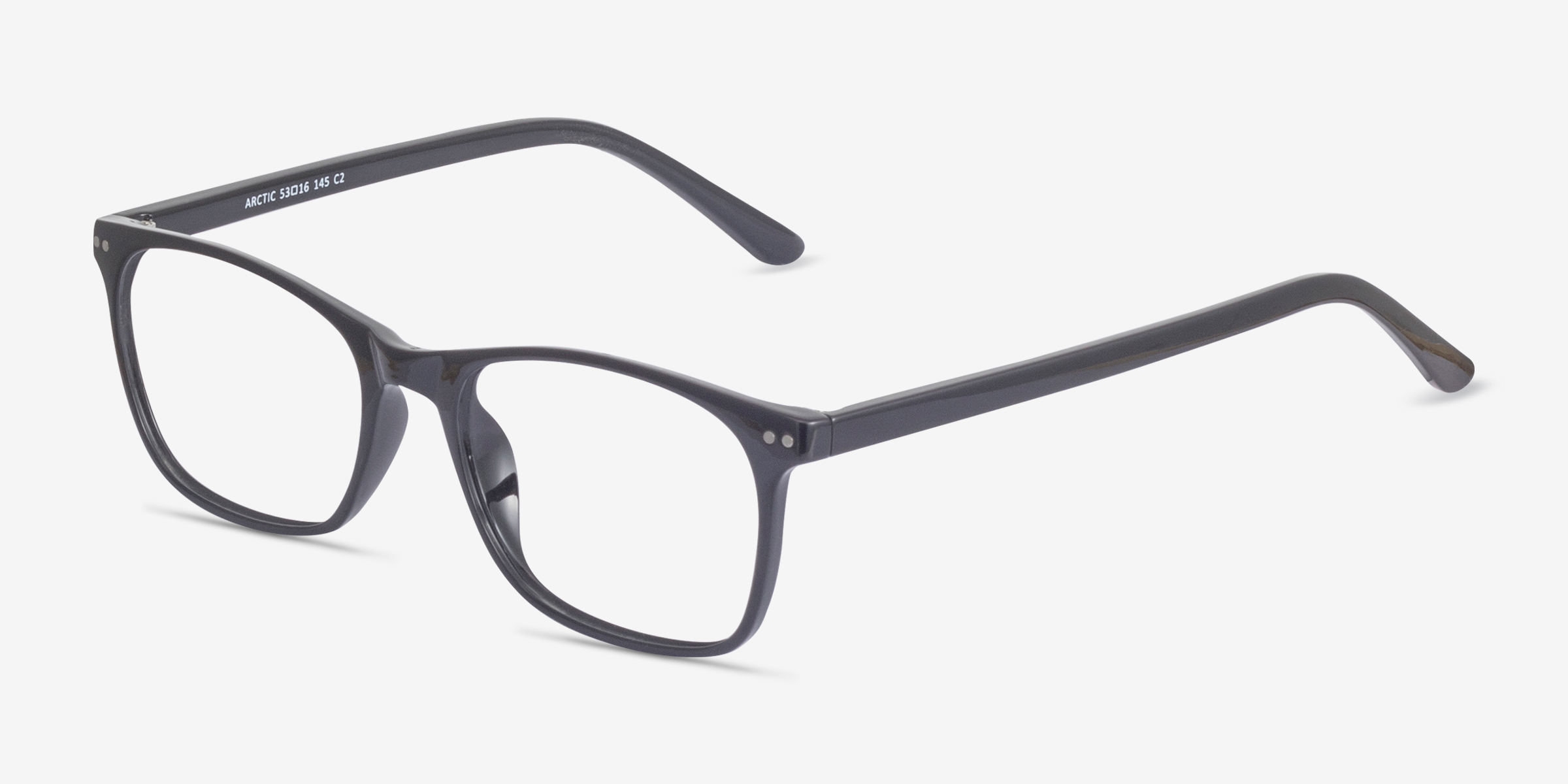 Arctic Rectangle Black Full Rim Eyeglasses Eyebuydirect Canada