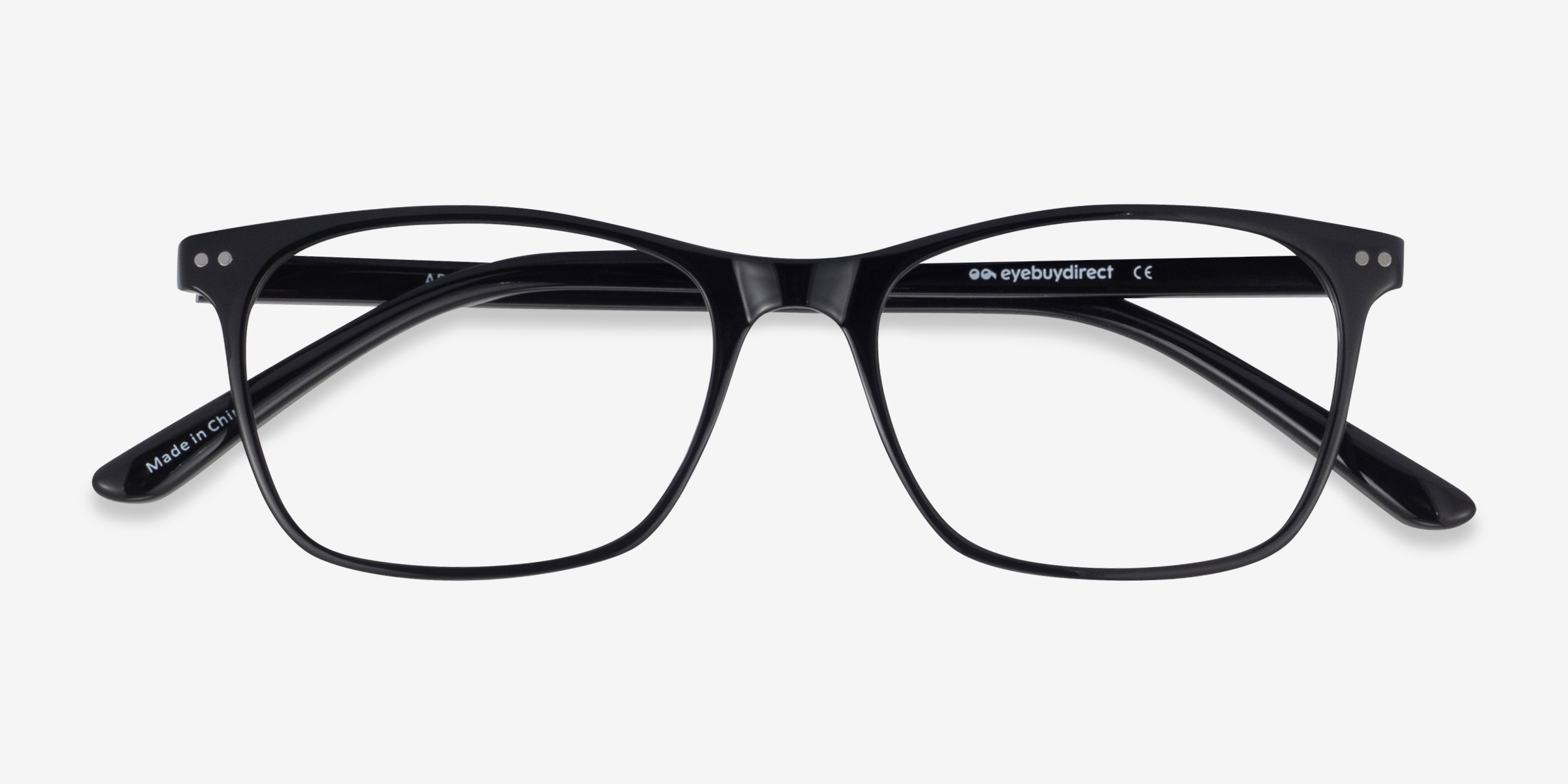 Arctic Rectangle Black Full Rim Eyeglasses Eyebuydirect Canada