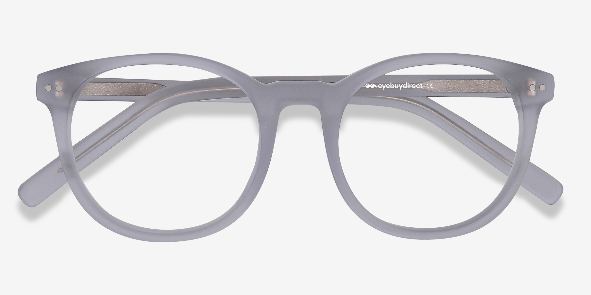 Primrose Round Matte Clear Full Rim Eyeglasses Eyebuydirect