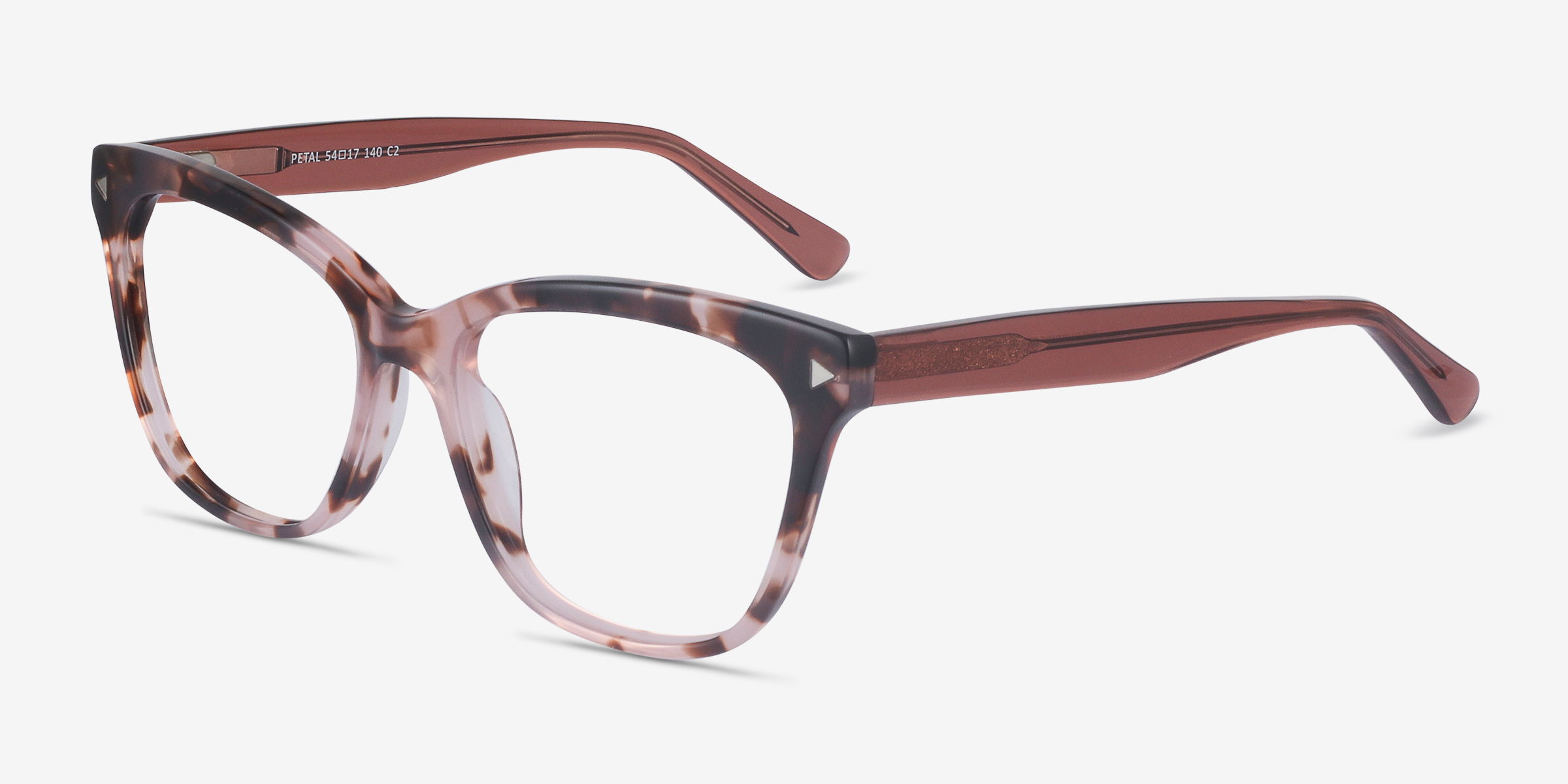 Petal Cat Eye Pink Tortoise Glasses for Women | Eyebuydirect