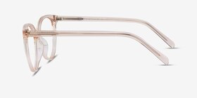 Nala Cat Eye Clear Pink Glasses for Women | Eyebuydirect