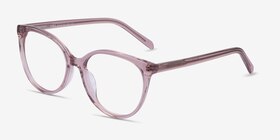 Nala Cat Eye Clear Purple Glasses for Women | Eyebuydirect