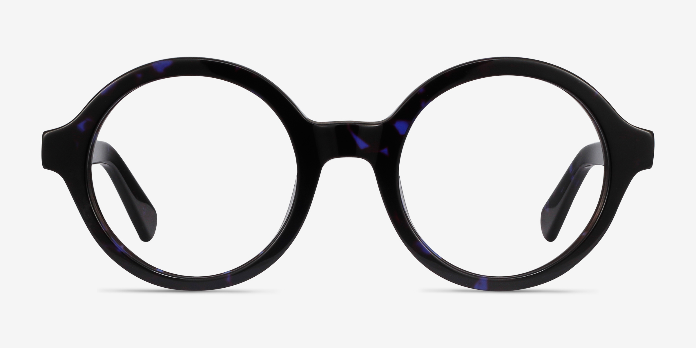 Groove Round Blue Tortoise Full Rim Eyeglasses | Eyebuydirect