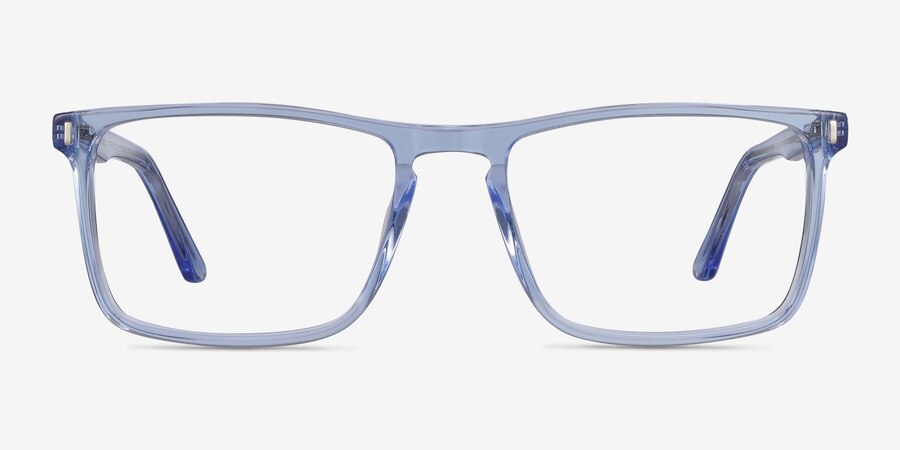 Arise - Minimalist Blue Square Modern Frames | Eyebuydirect