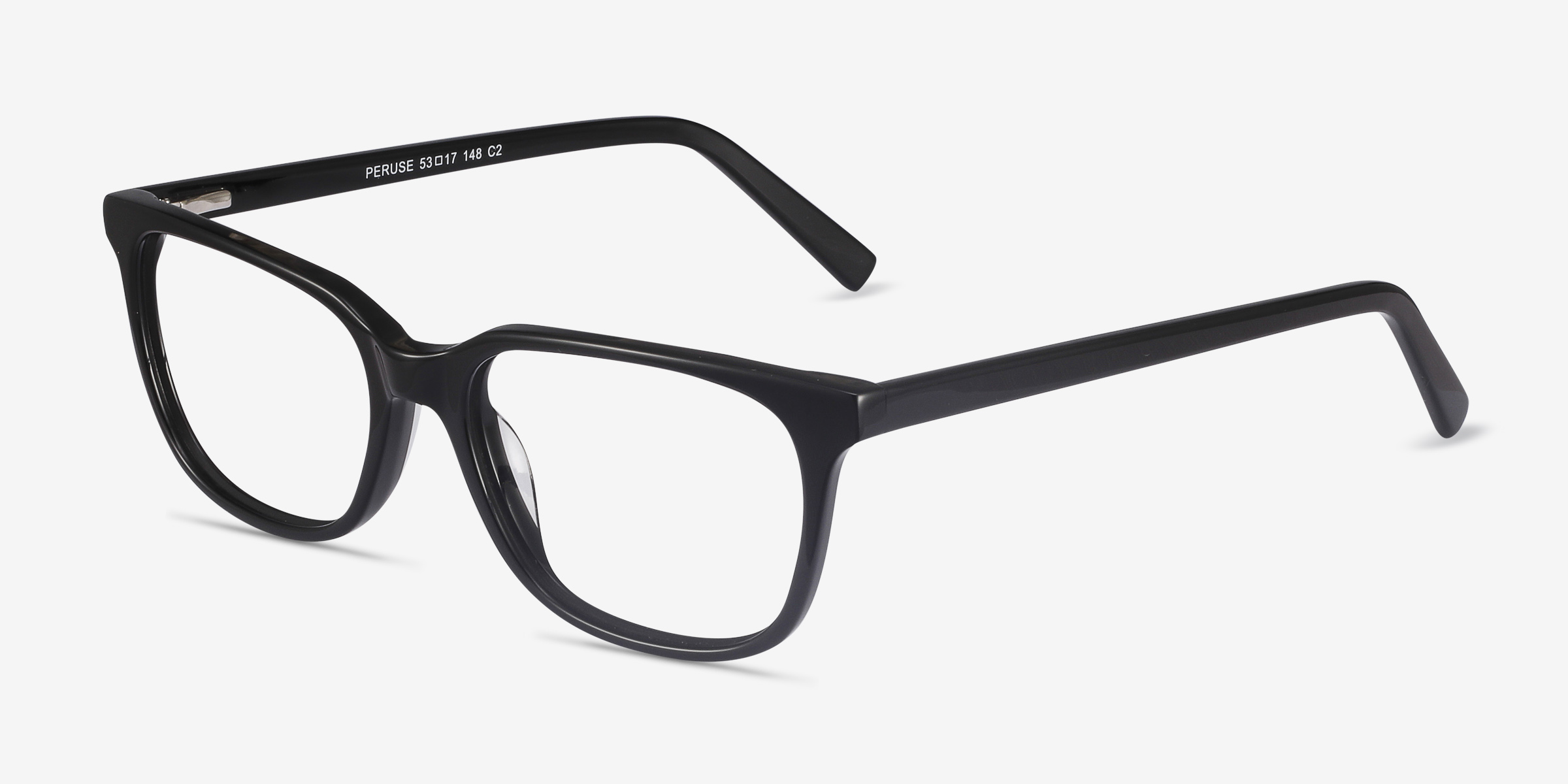 Peruse - Effortlessly-Stylish Black Glasses | Eyebuydirect