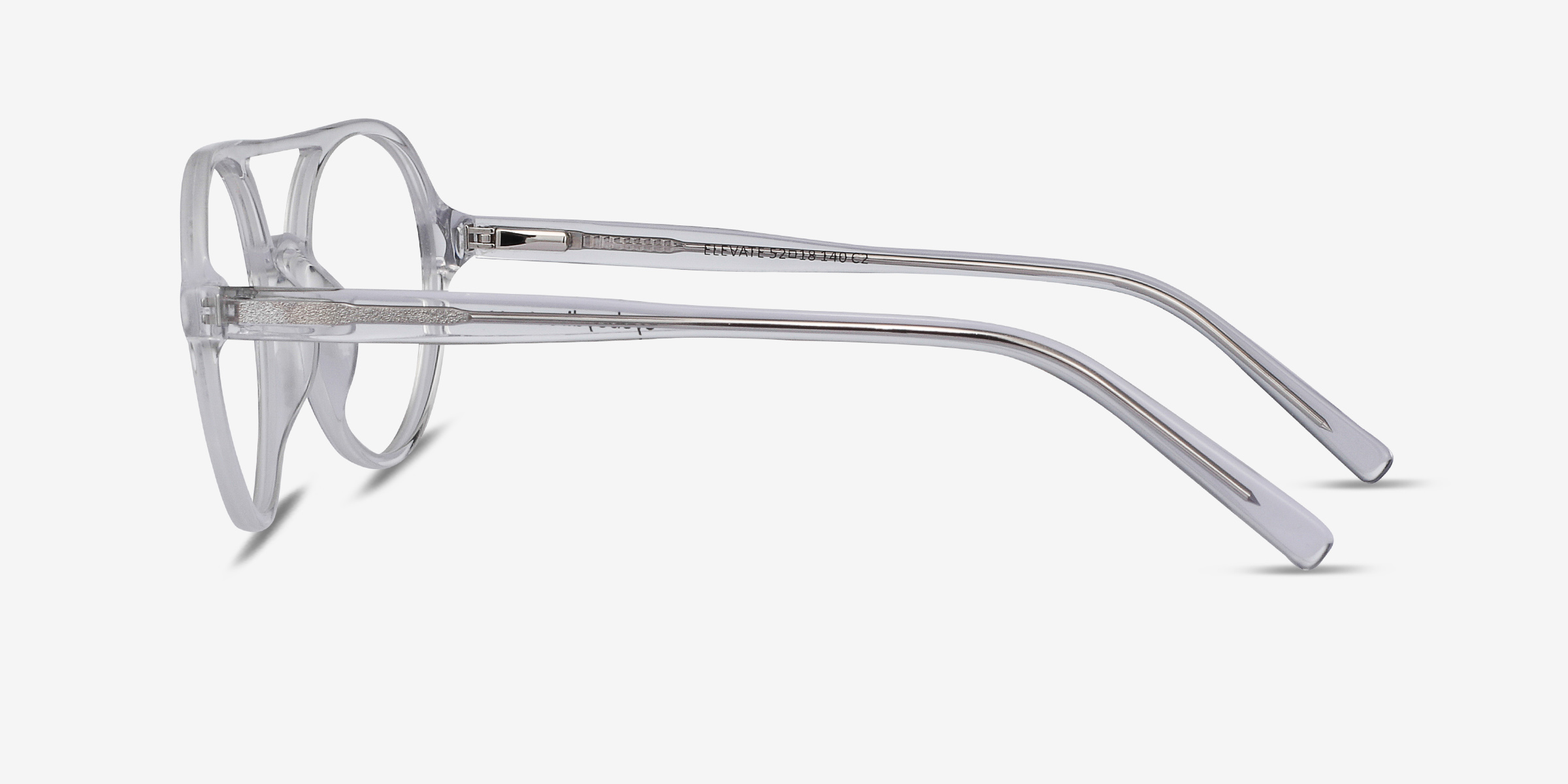 Elevate Aviator Clear Full Rim Eyeglasses | Eyebuydirect