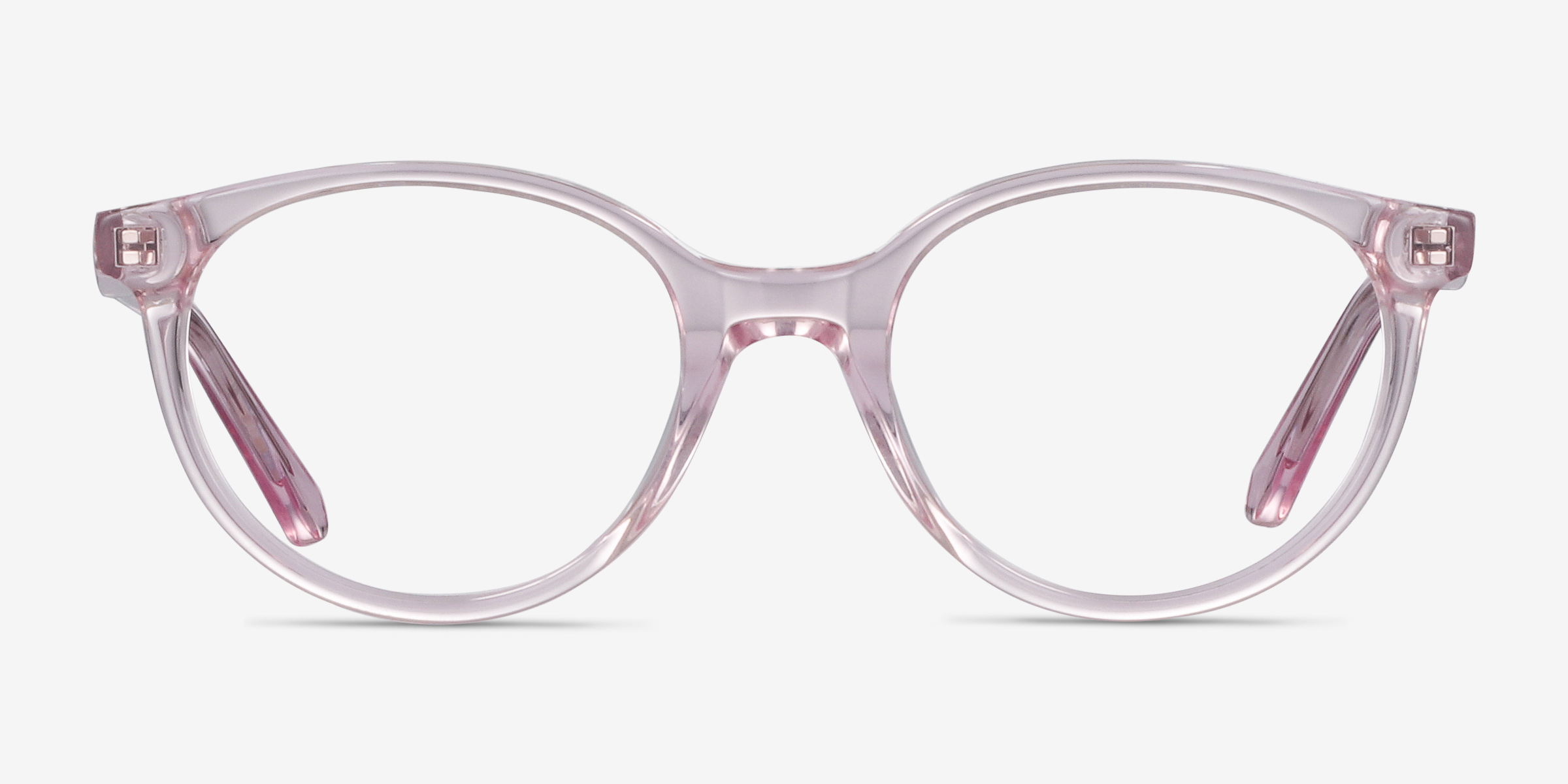 Trust Cat Eye Clear Pink Full Rim Eyeglasses Eyebuydirect