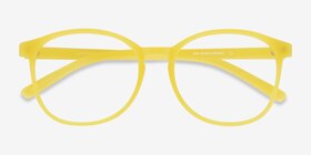 Dutchess Round Yellow Full Rim Eyeglasses | Eyebuydirect