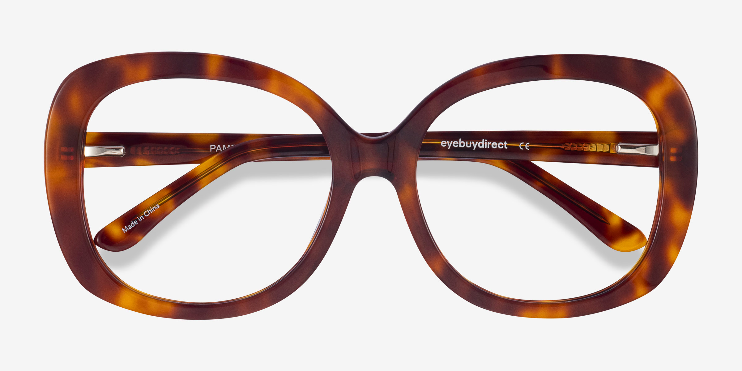 Pamela Square Tortoise Glasses for Women | Eyebuydirect