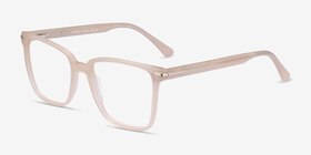 Canvas Square Beige Full Rim Eyeglasses | Eyebuydirect