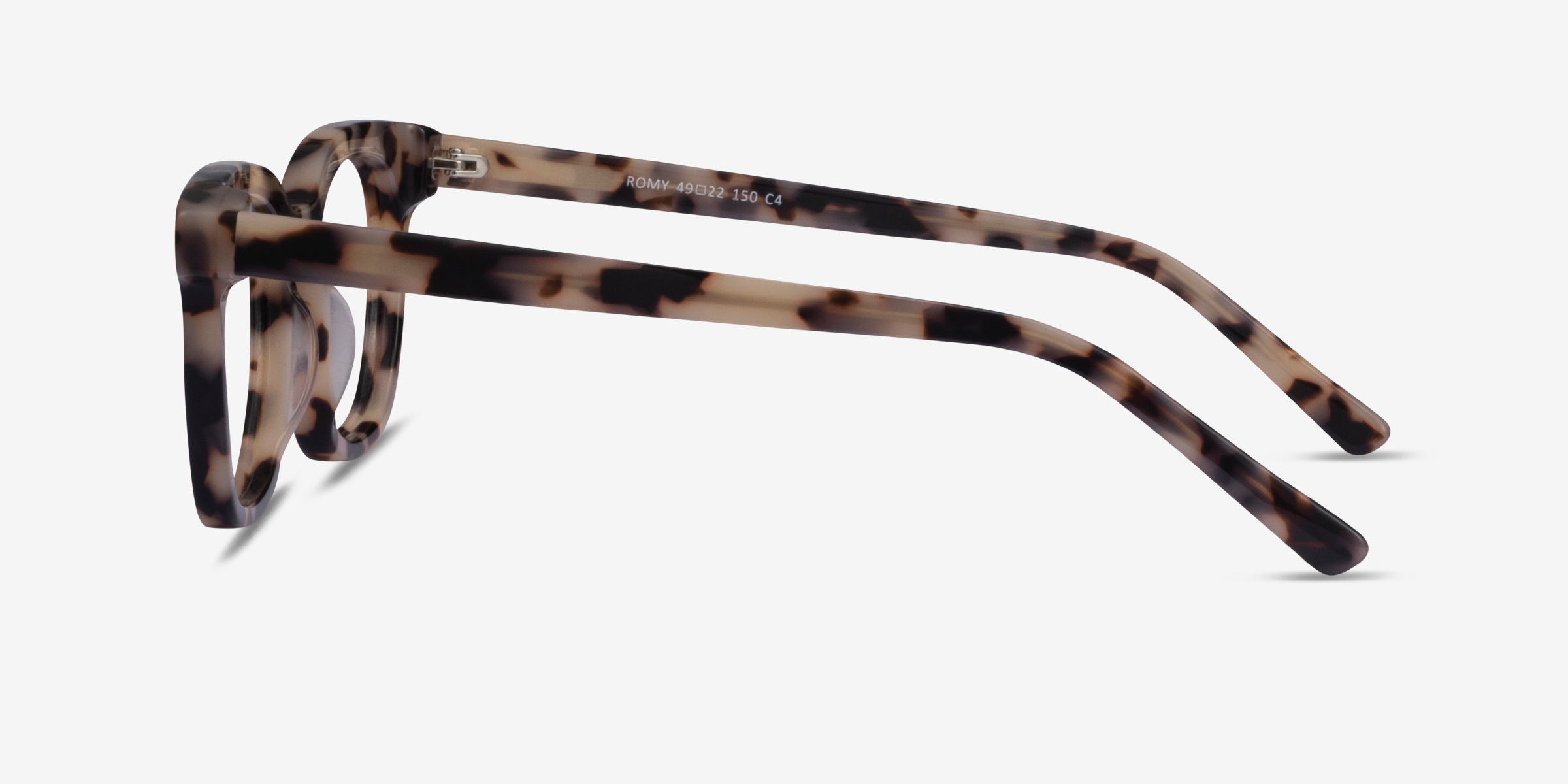Romy Square Ivory Tortoise Full Rim Eyeglasses | Eyebuydirect Canada