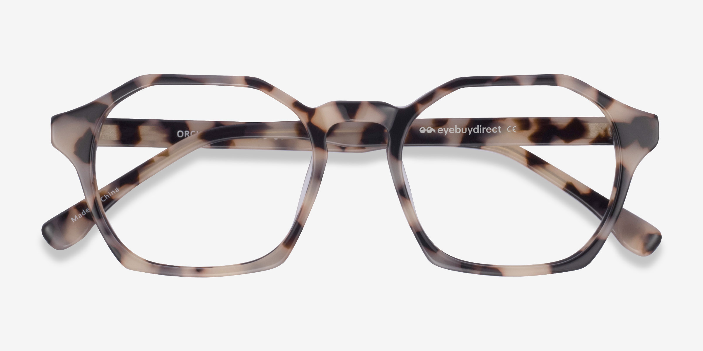 Orchid Geometric Ivory Tortoise Glasses for Women | Eyebuydirect