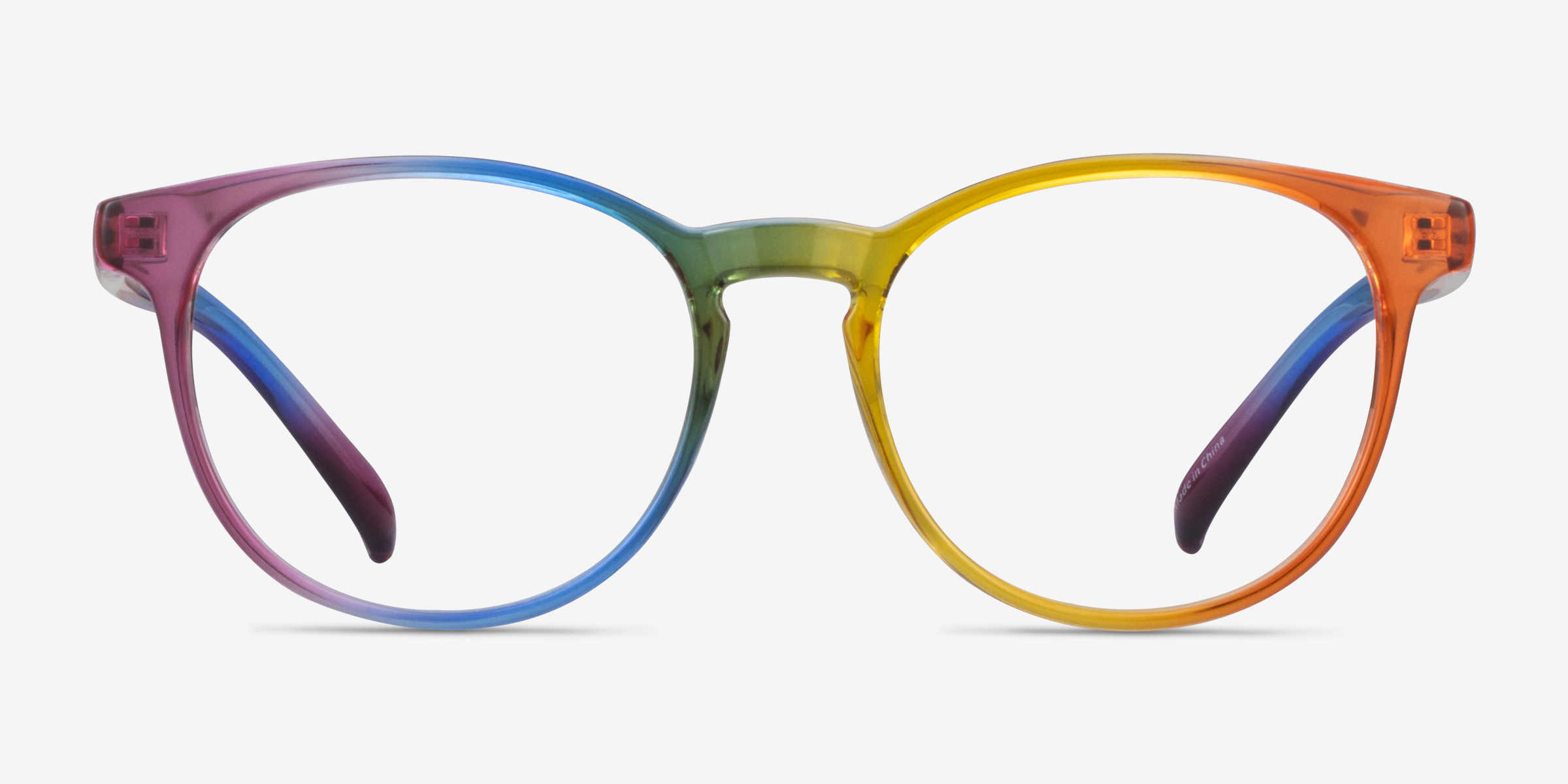 Rainbow Round Rainbow Glasses For Kids | Eyebuydirect