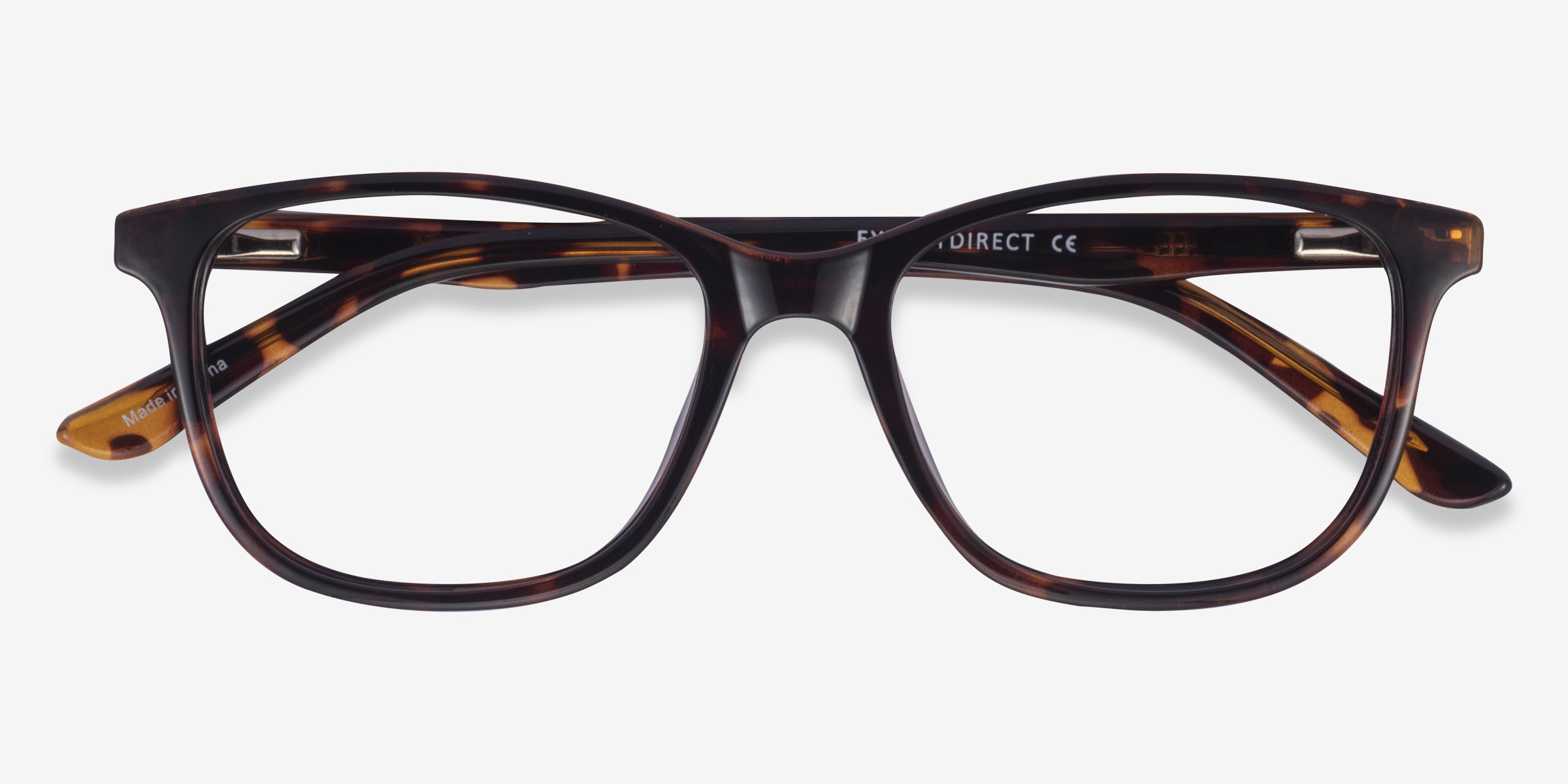 Paint Rectangle Tortoise Glasses For Kids | Eyebuydirect