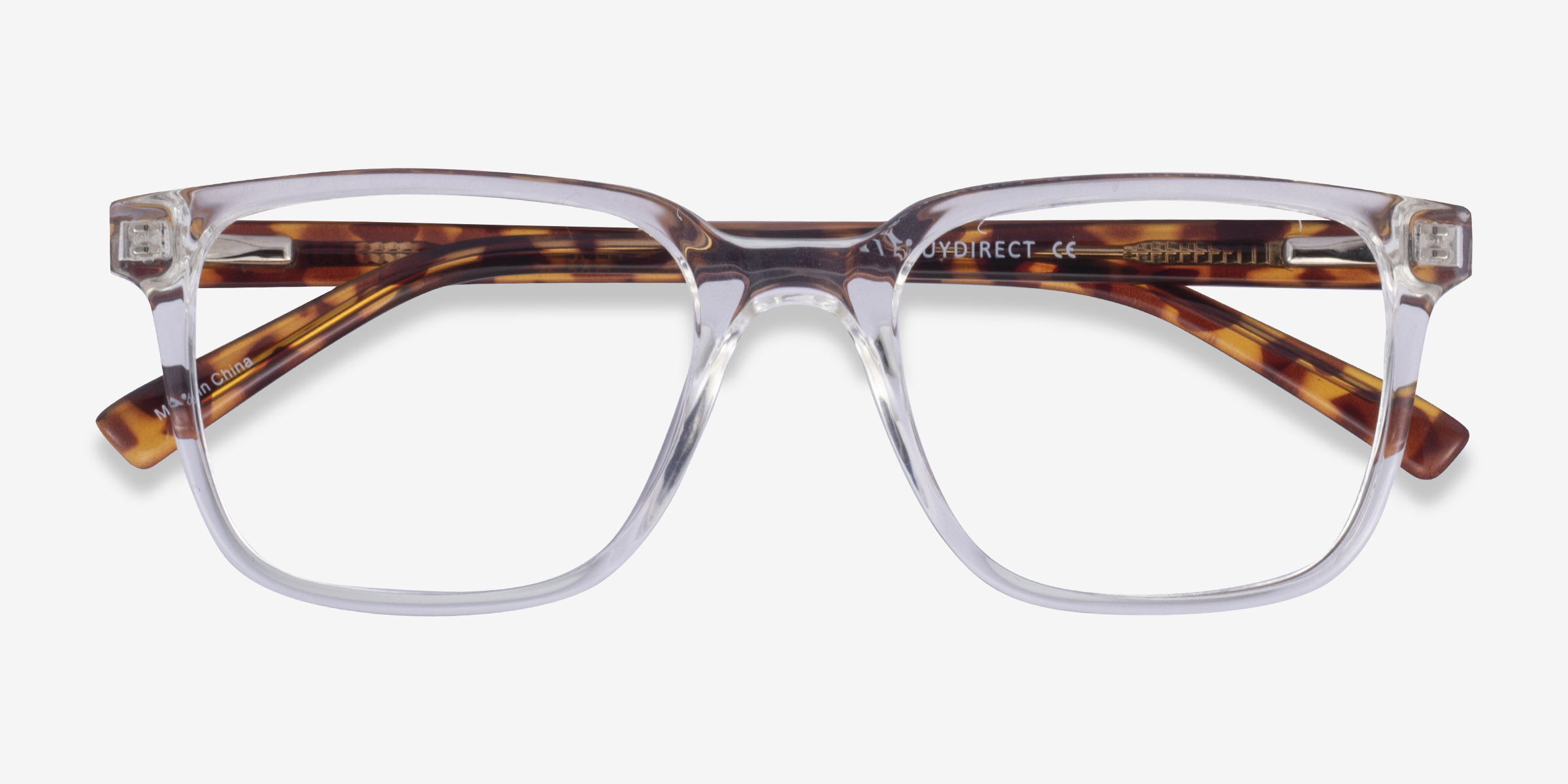 Boat Rectangle Clear Tortoise Glasses For Kids | Eyebuydirect