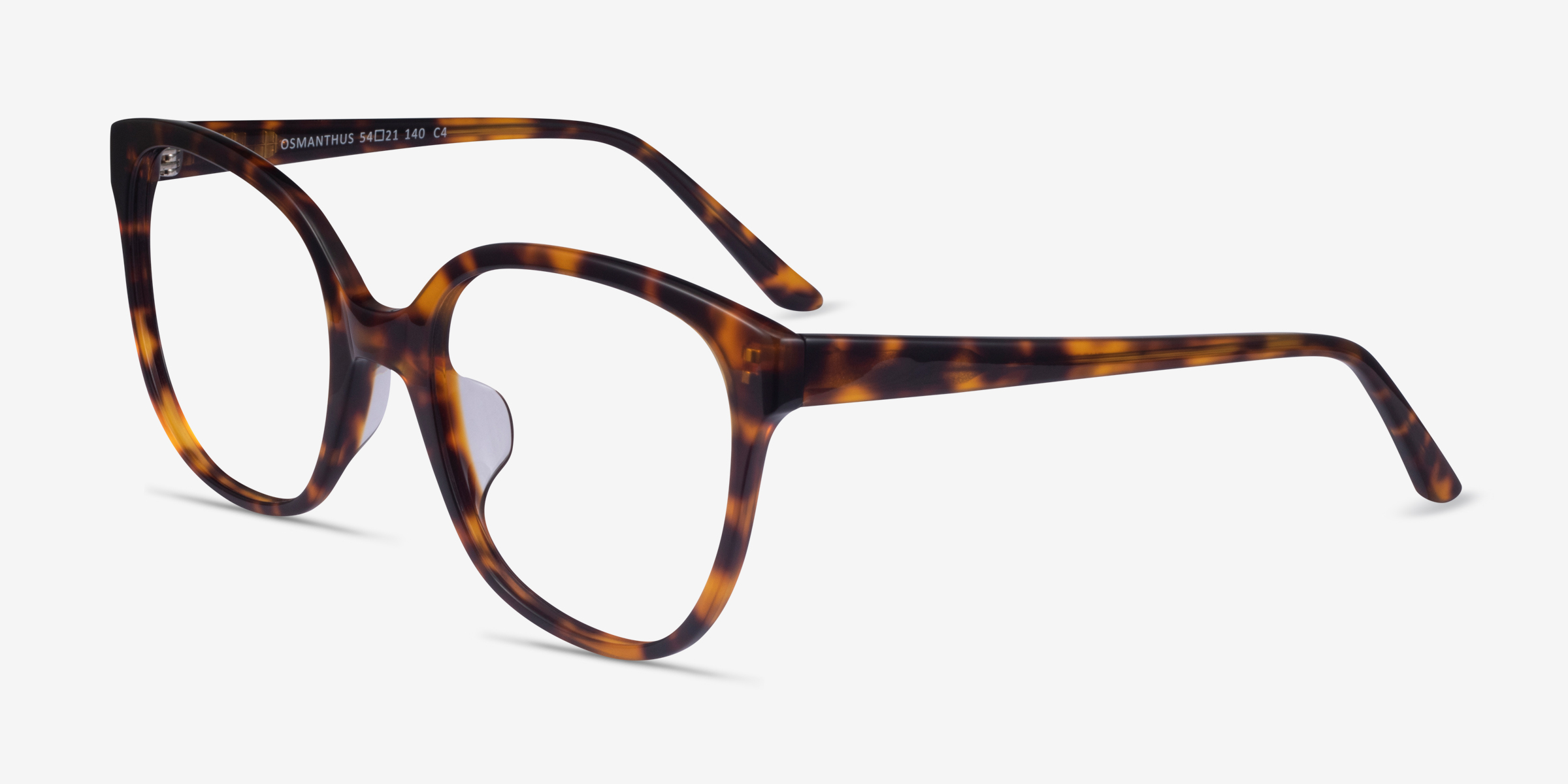 Osmanthus Square Tortoise Glasses for Women | Eyebuydirect