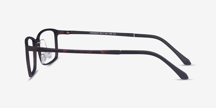 Modest Rectangle Matte Tortoise Full Rim Eyeglasses | Eyebuydirect