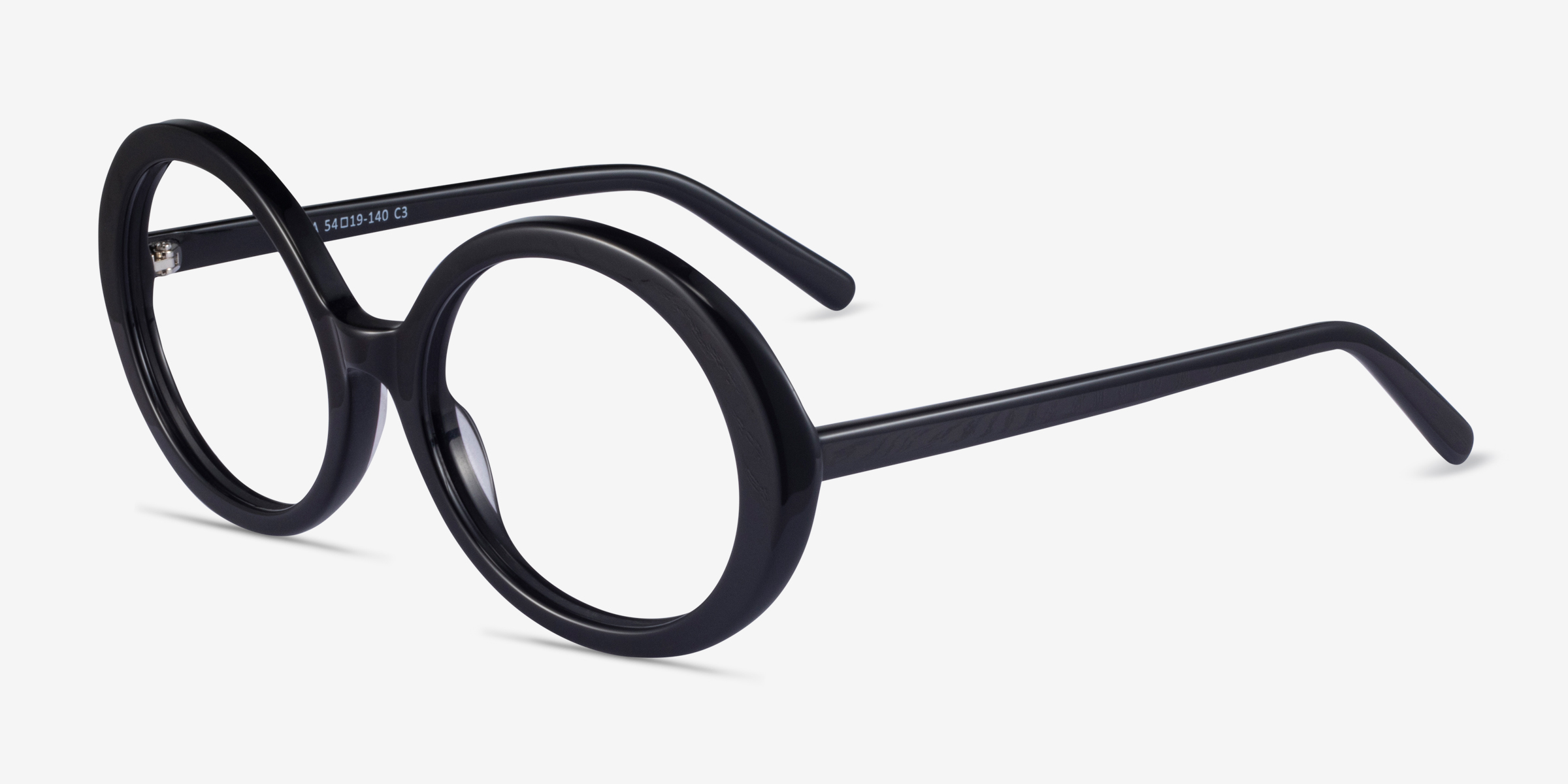 Voila Round Black Glasses For Women Eyebuydirect