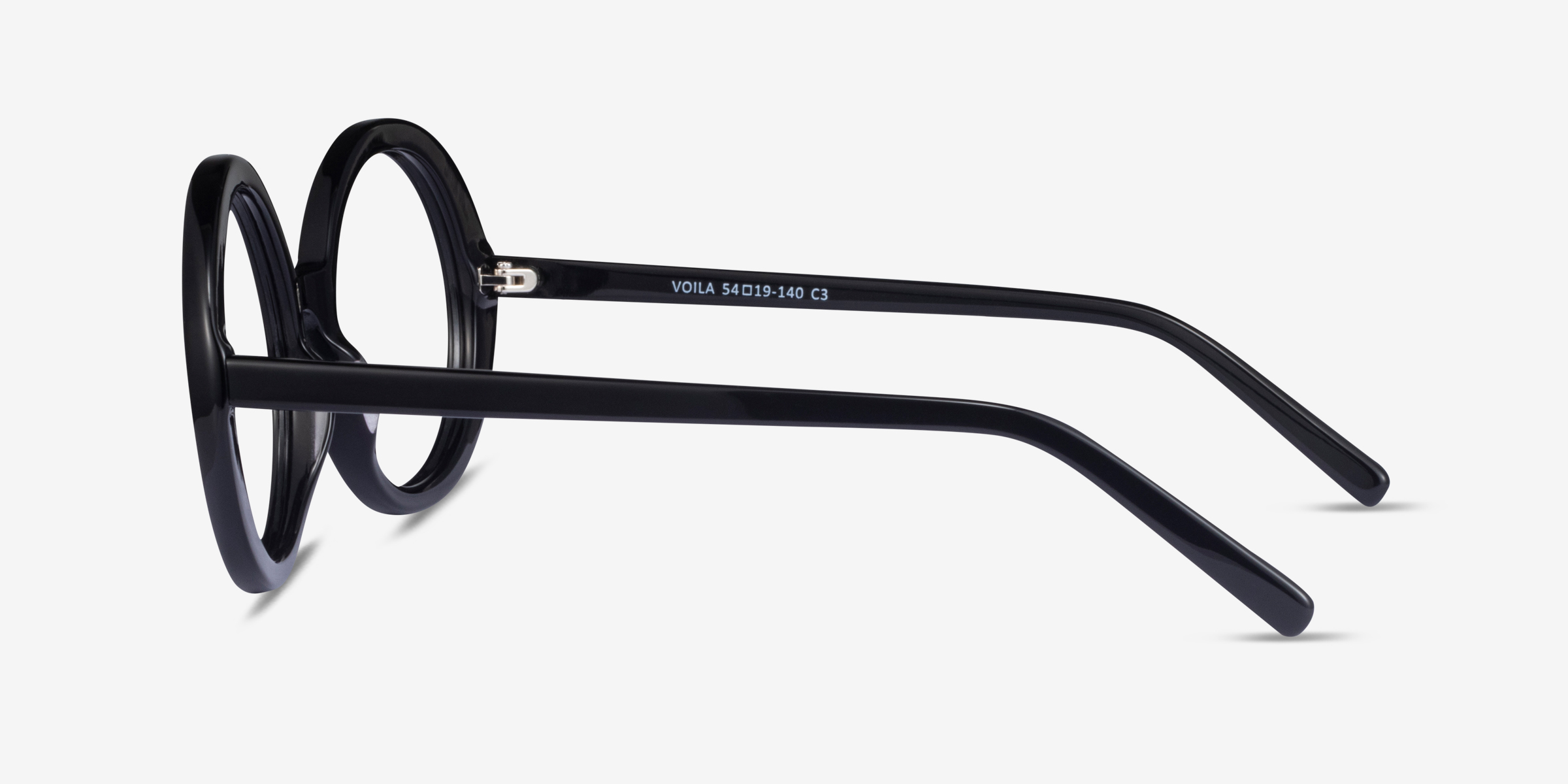 Voila Round Black Glasses For Women Eyebuydirect