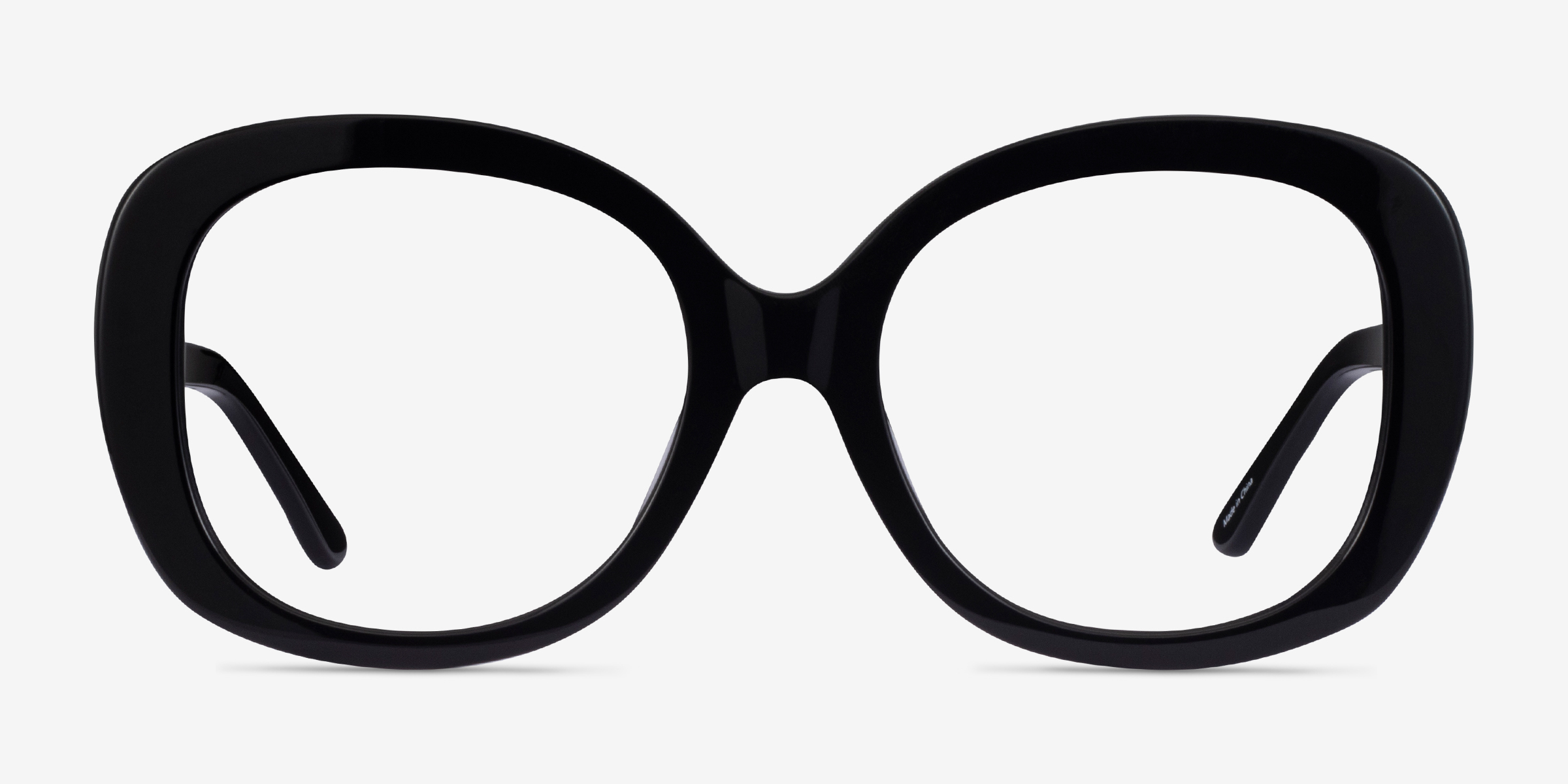 Tess Square Black Glasses for Women | Eyebuydirect