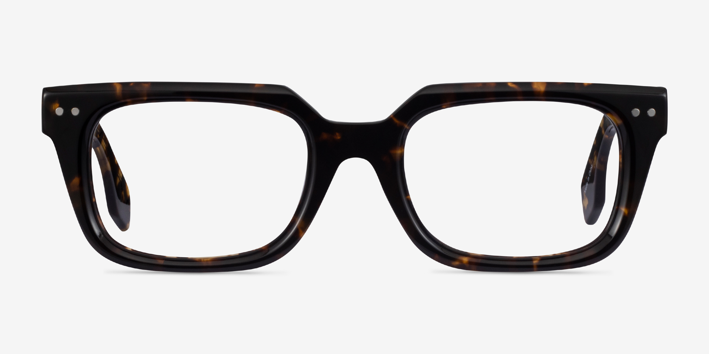 Kit Rectangle Dark Tortoise Glasses for Men | Eyebuydirect