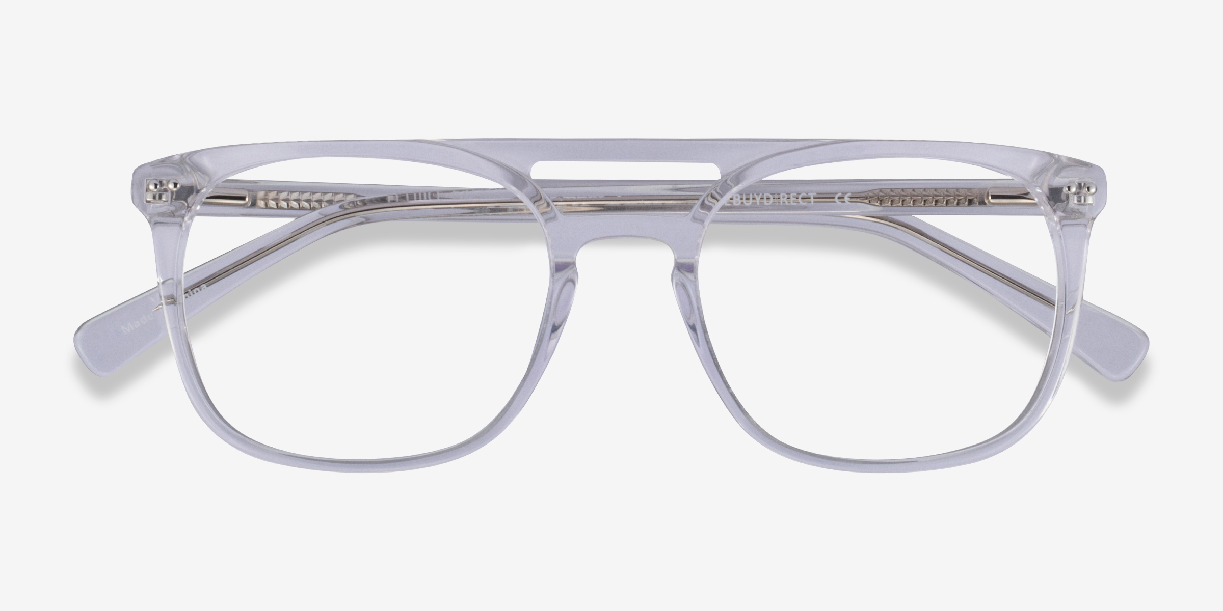 Eclipse Aviator Clear Glasses for Men | Eyebuydirect