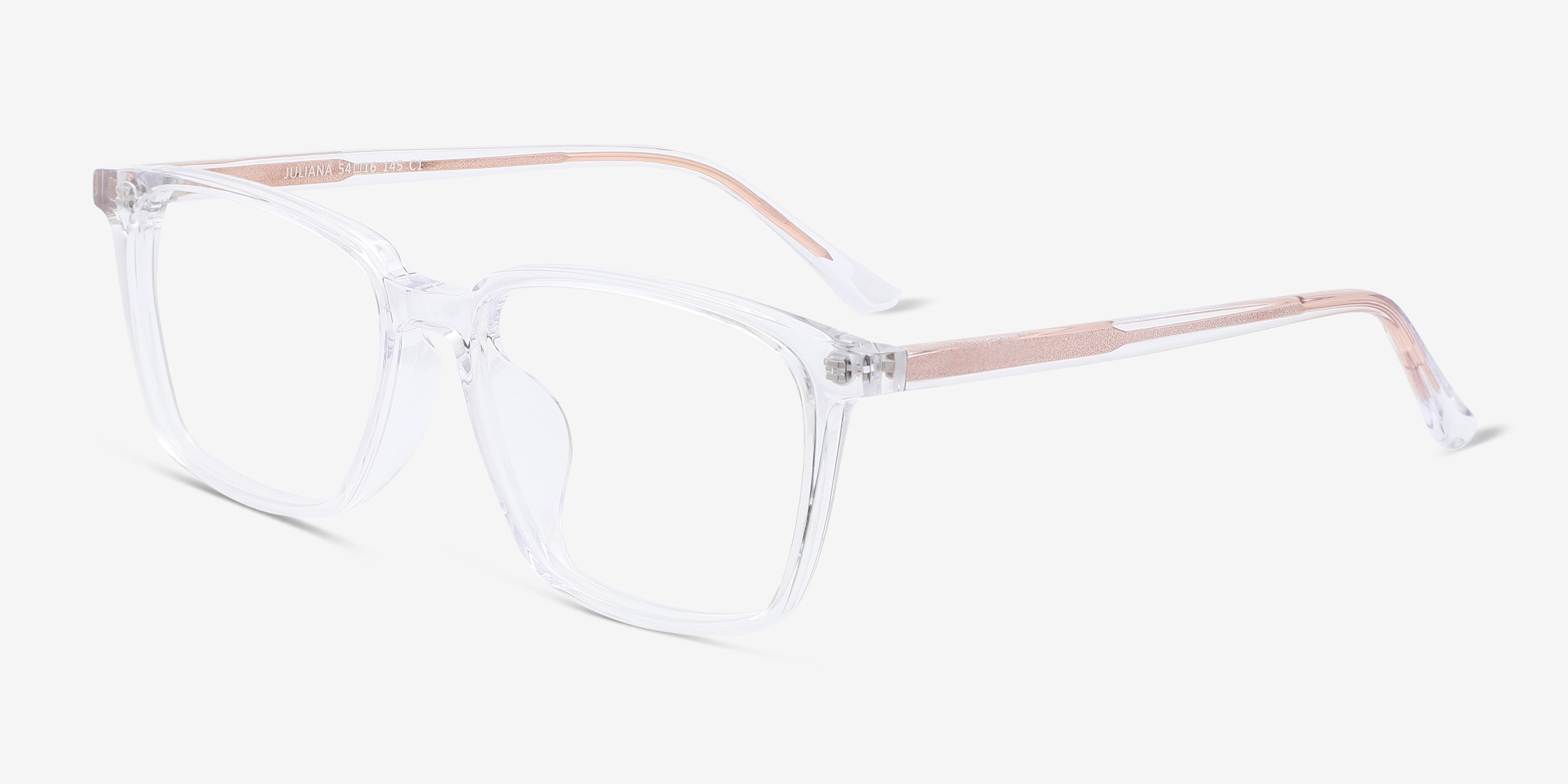 Juliana Rectangle Clear Glasses for Women | Eyebuydirect