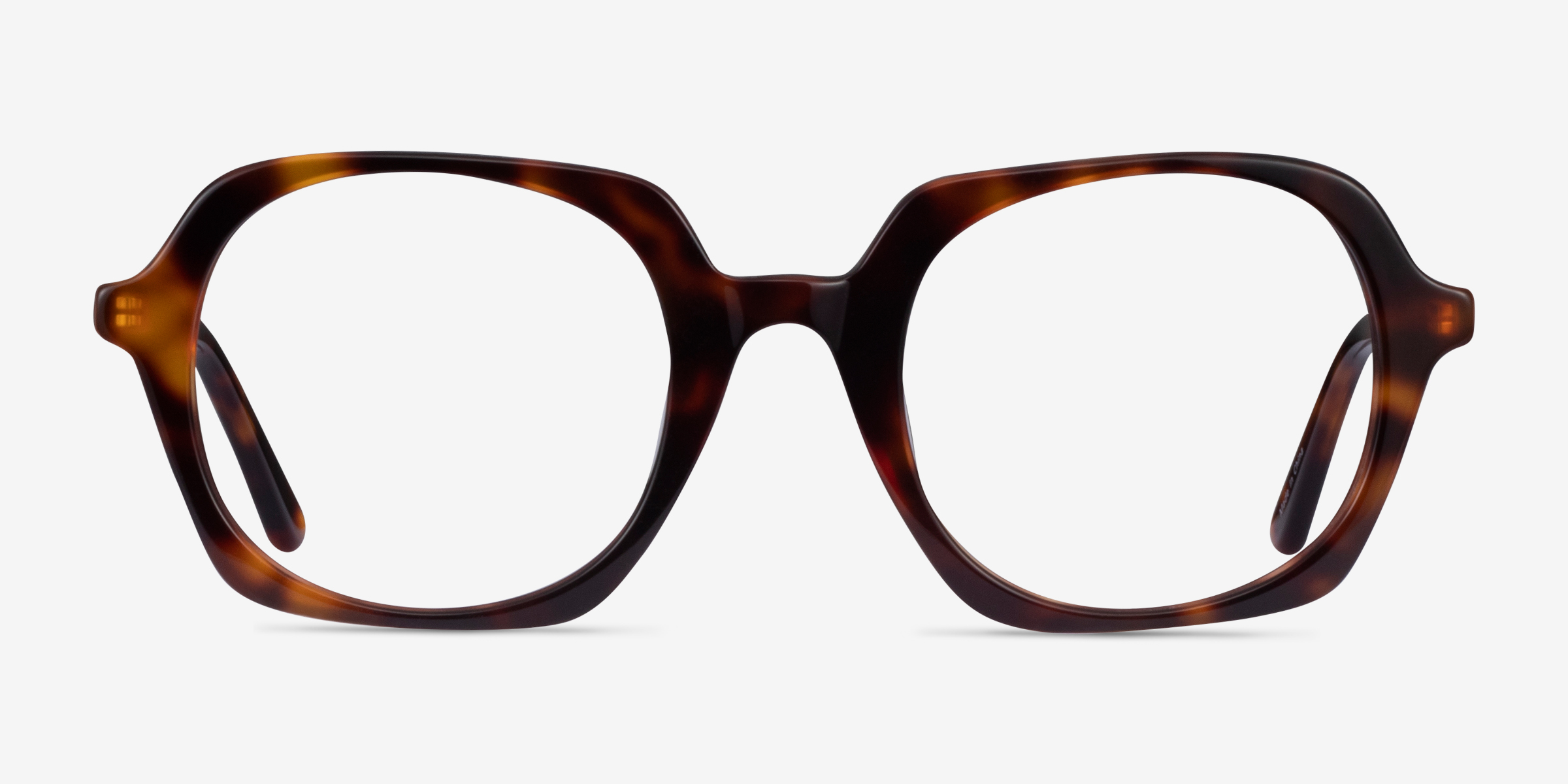 Faubourg Geometric Tortoise Full Rim Eyeglasses Eyebuydirect Canada