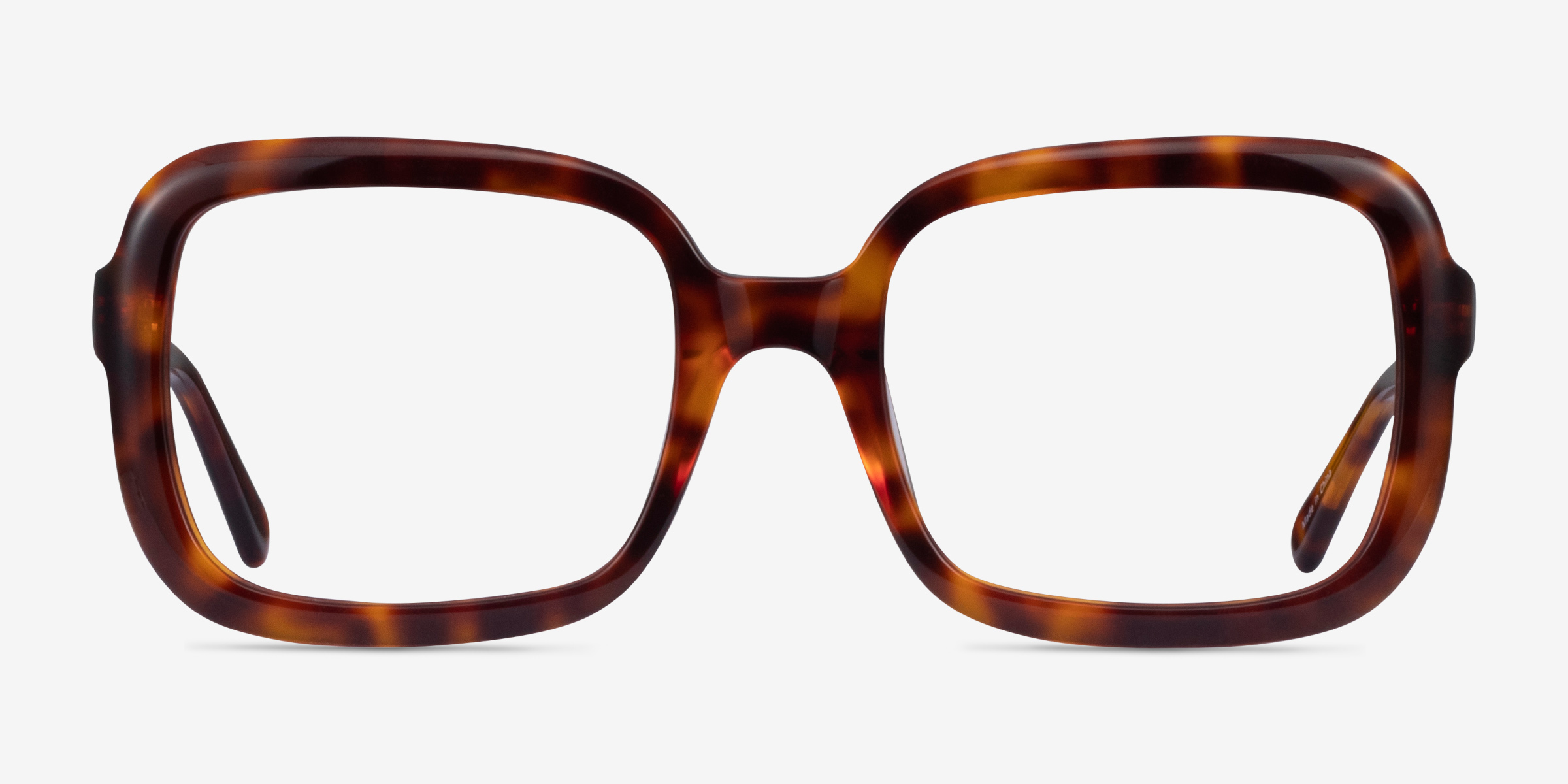 Provence Square Tortoise Full Rim Eyeglasses | Eyebuydirect