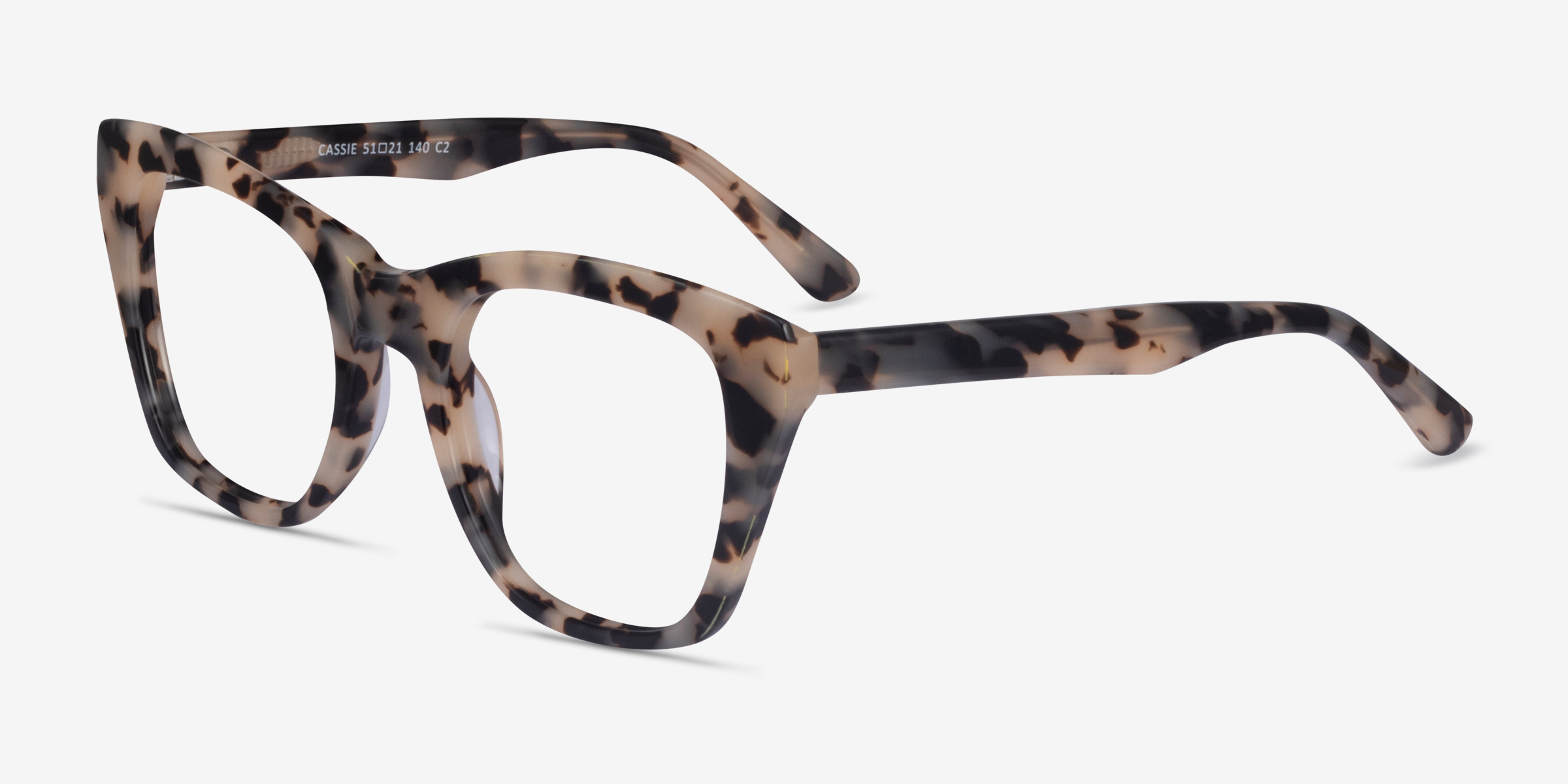 Cassie Cat Eye Ivory Tortoise Glasses for Women | Eyebuydirect Canada