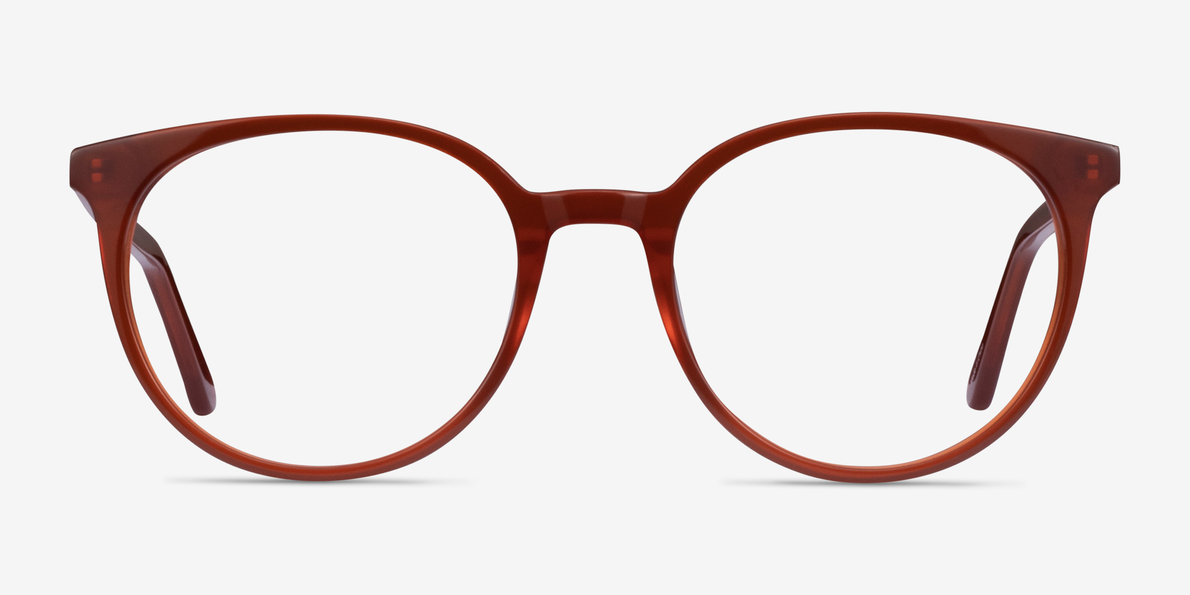 Janice Round Brown Glasses For Women Eyebuydirect
