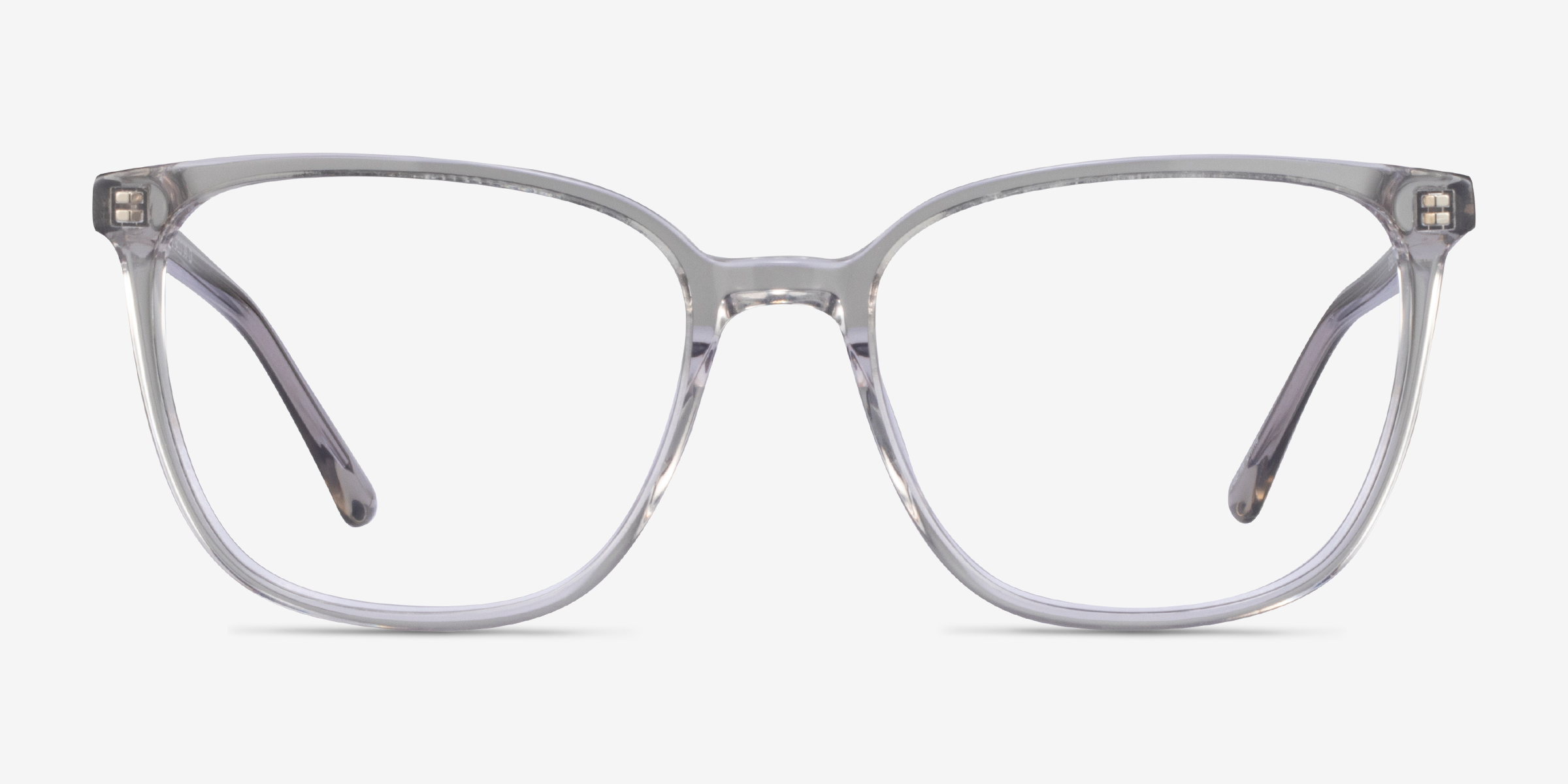 Outside Square Gray Full Rim Eyeglasses | Eyebuydirect