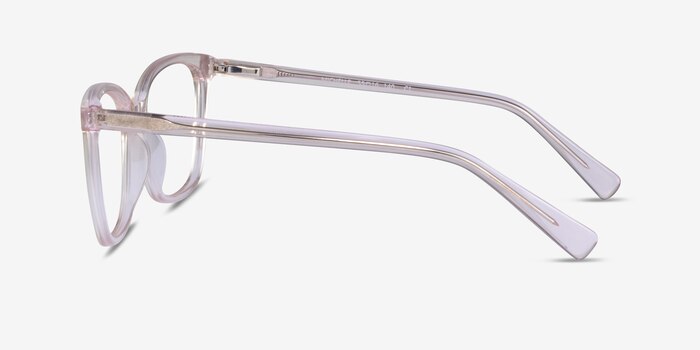 Michelle Square Clear Pink Glasses for Women | Eyebuydirect