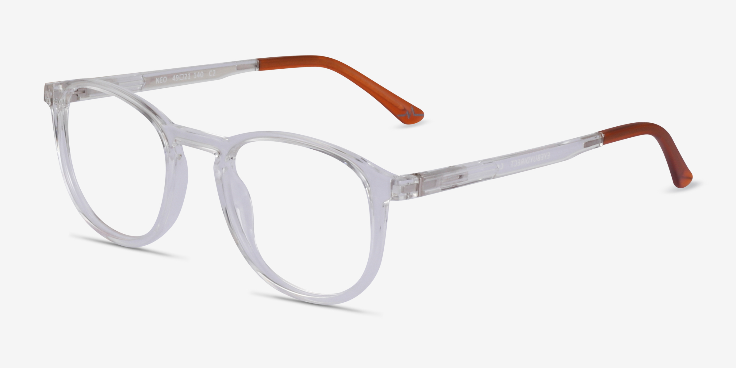 Neo Round Clear Full Rim Eyeglasses | Eyebuydirect