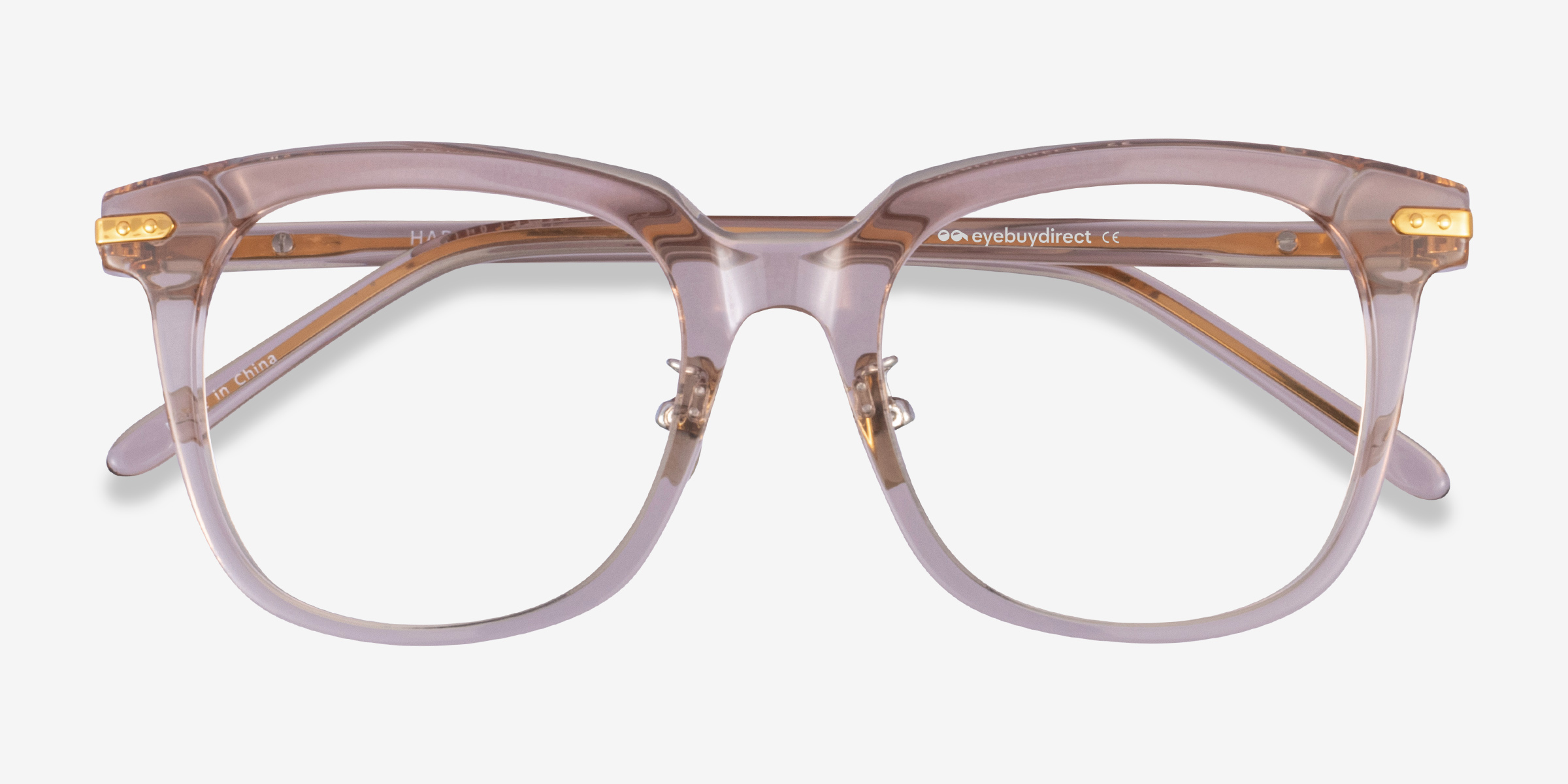 Hadley Square Champagne Gold Full Rim Eyeglasses | Eyebuydirect