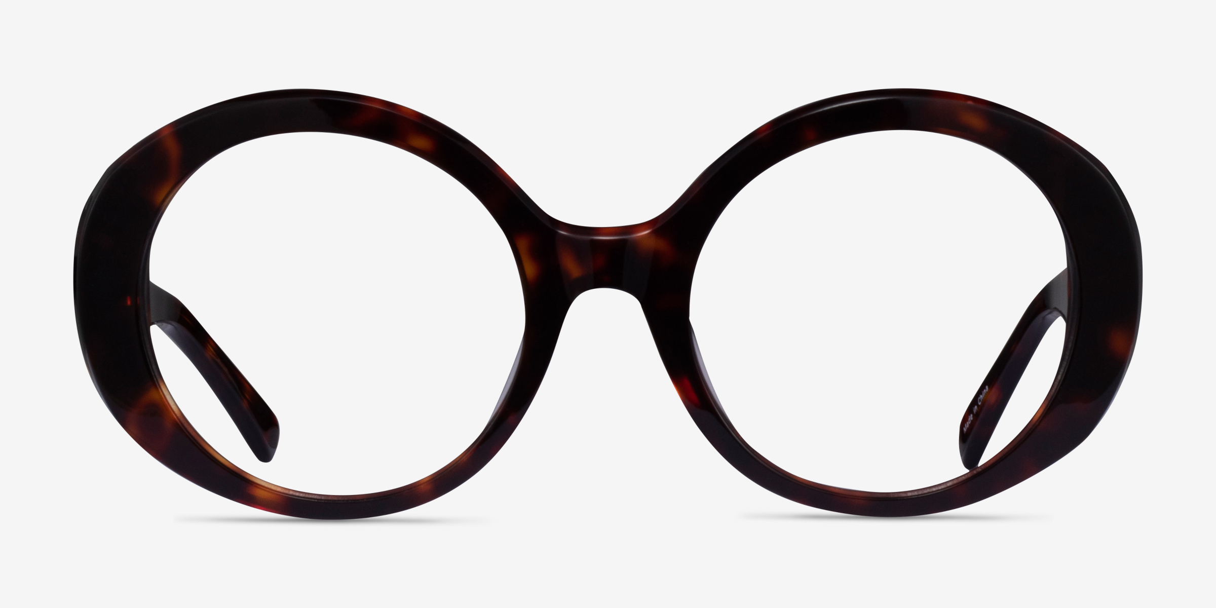Leda Round Tortoise Glasses for Women | Eyebuydirect
